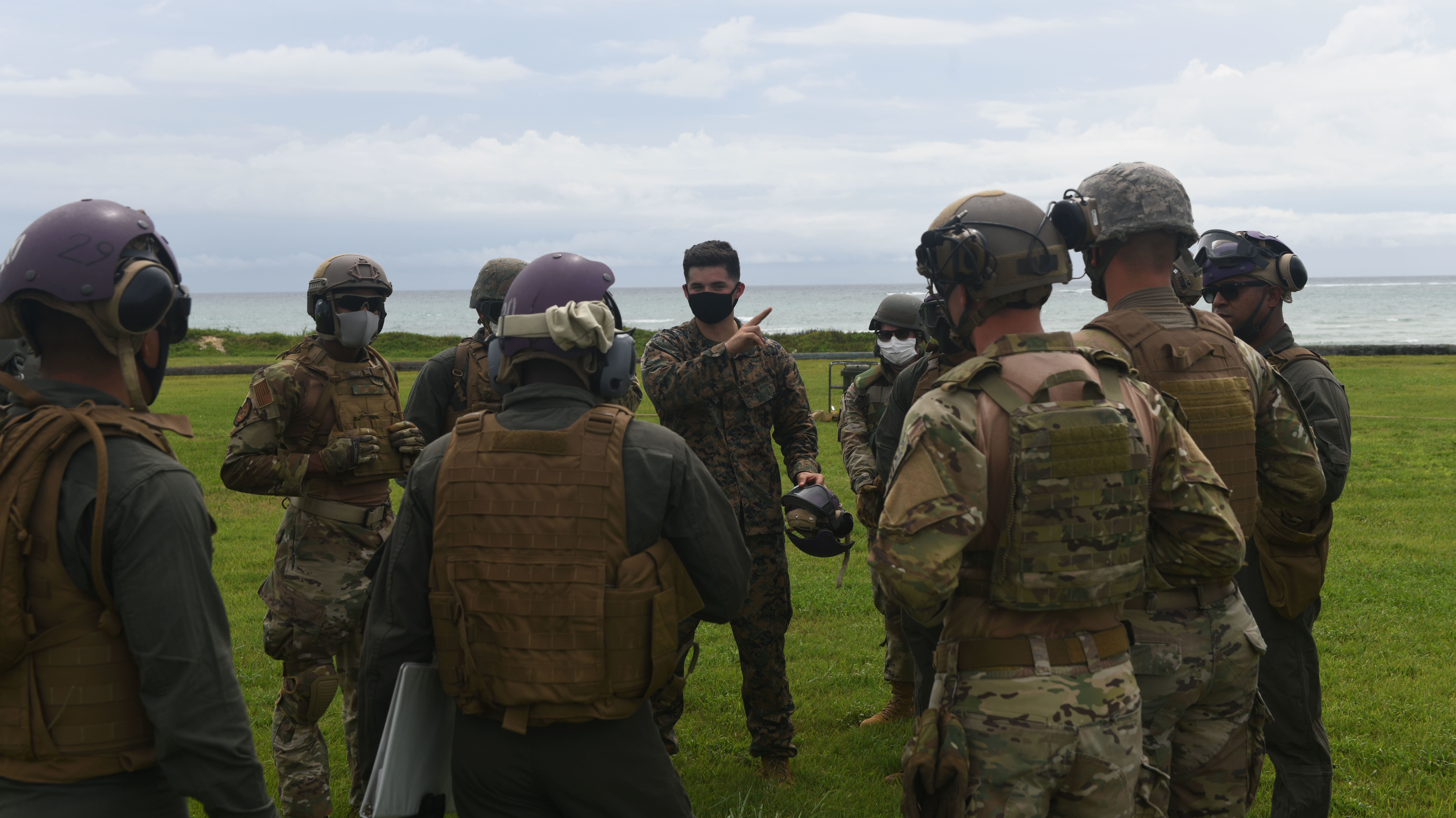 Air Force, Marines perform joint FARP training