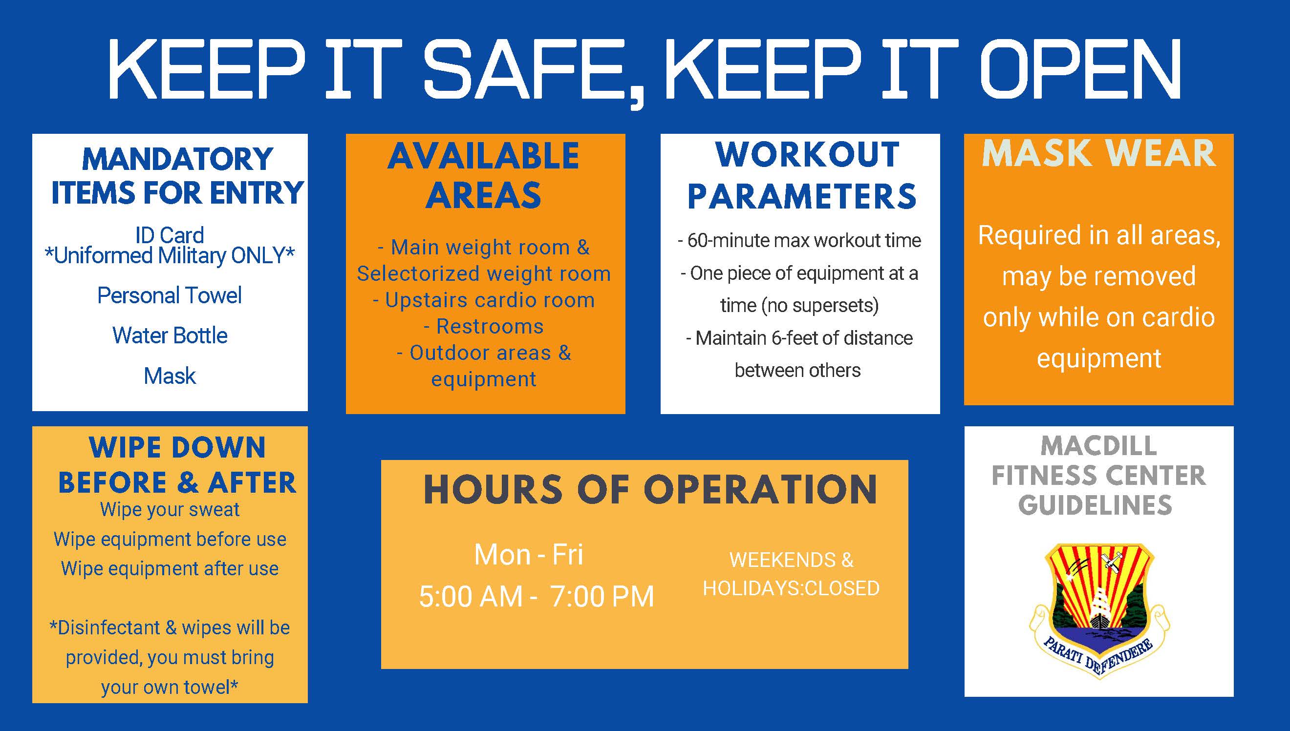 MacDill’s Short Fitness Center reopens for active duty, Guard and ...