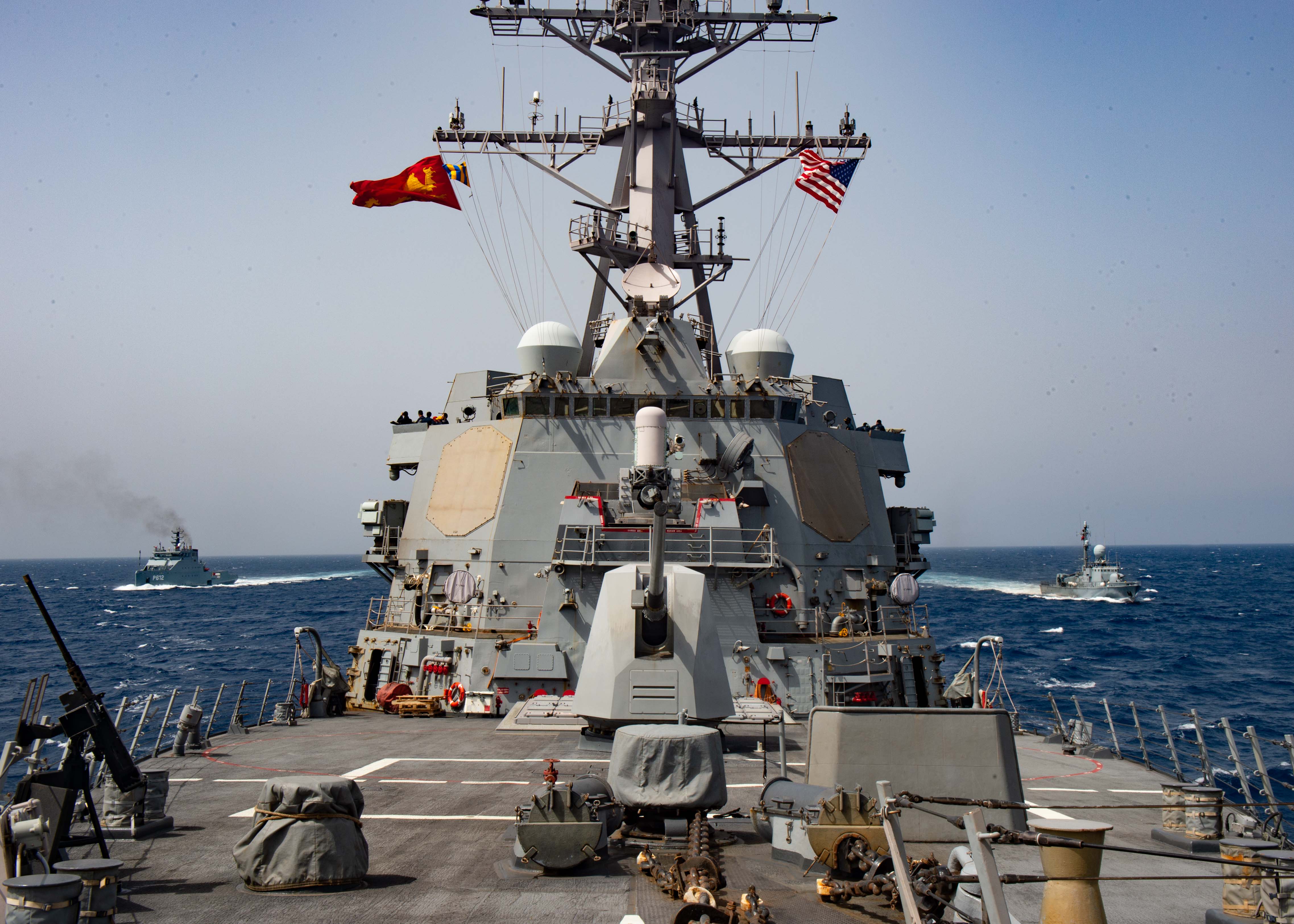USS Winston S. Churchill Completes PASSEX with Tunisian Armed Forces ...