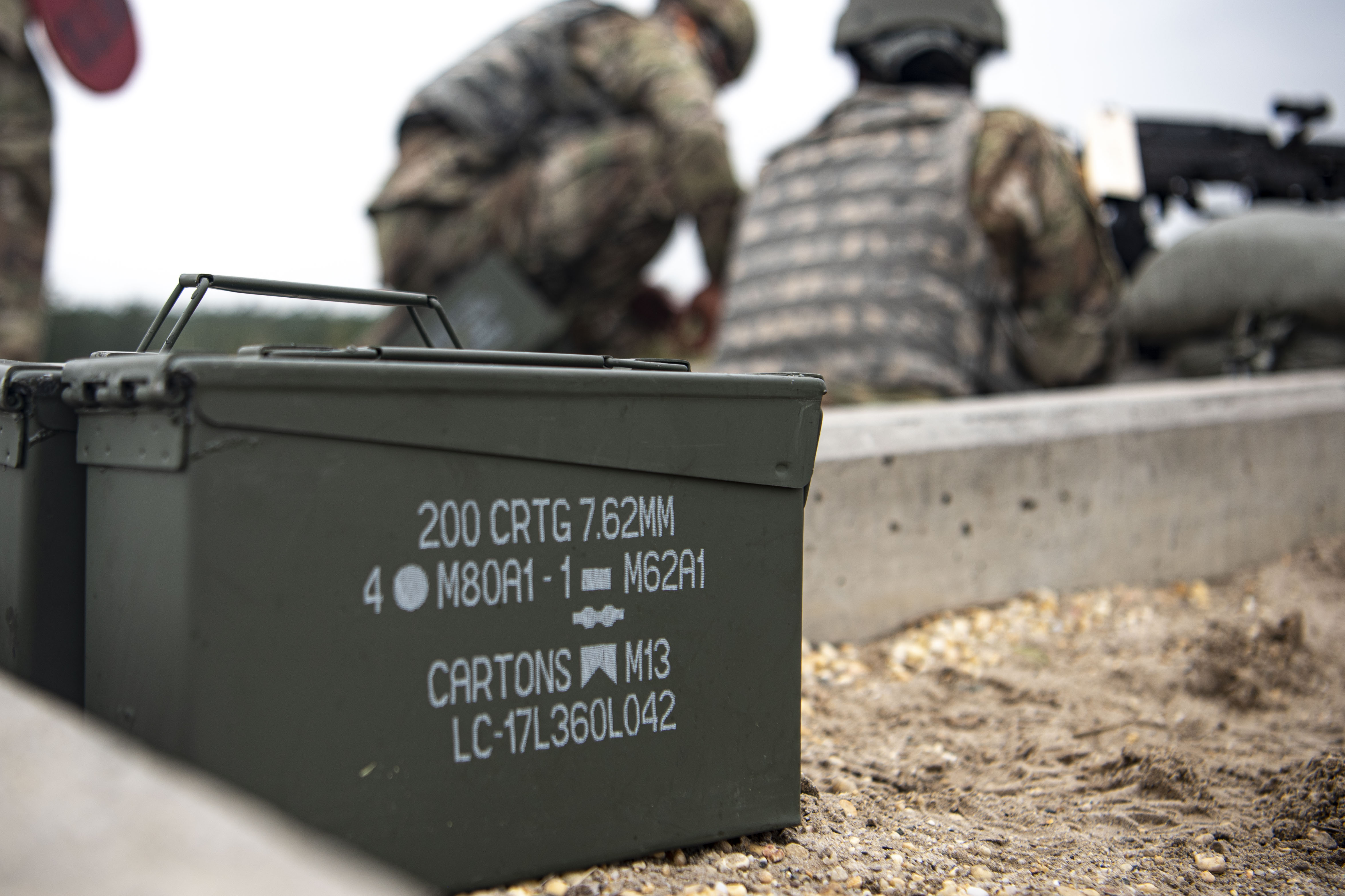 M240 firing keeps soldiers on target > Nellis Air Force Base > News