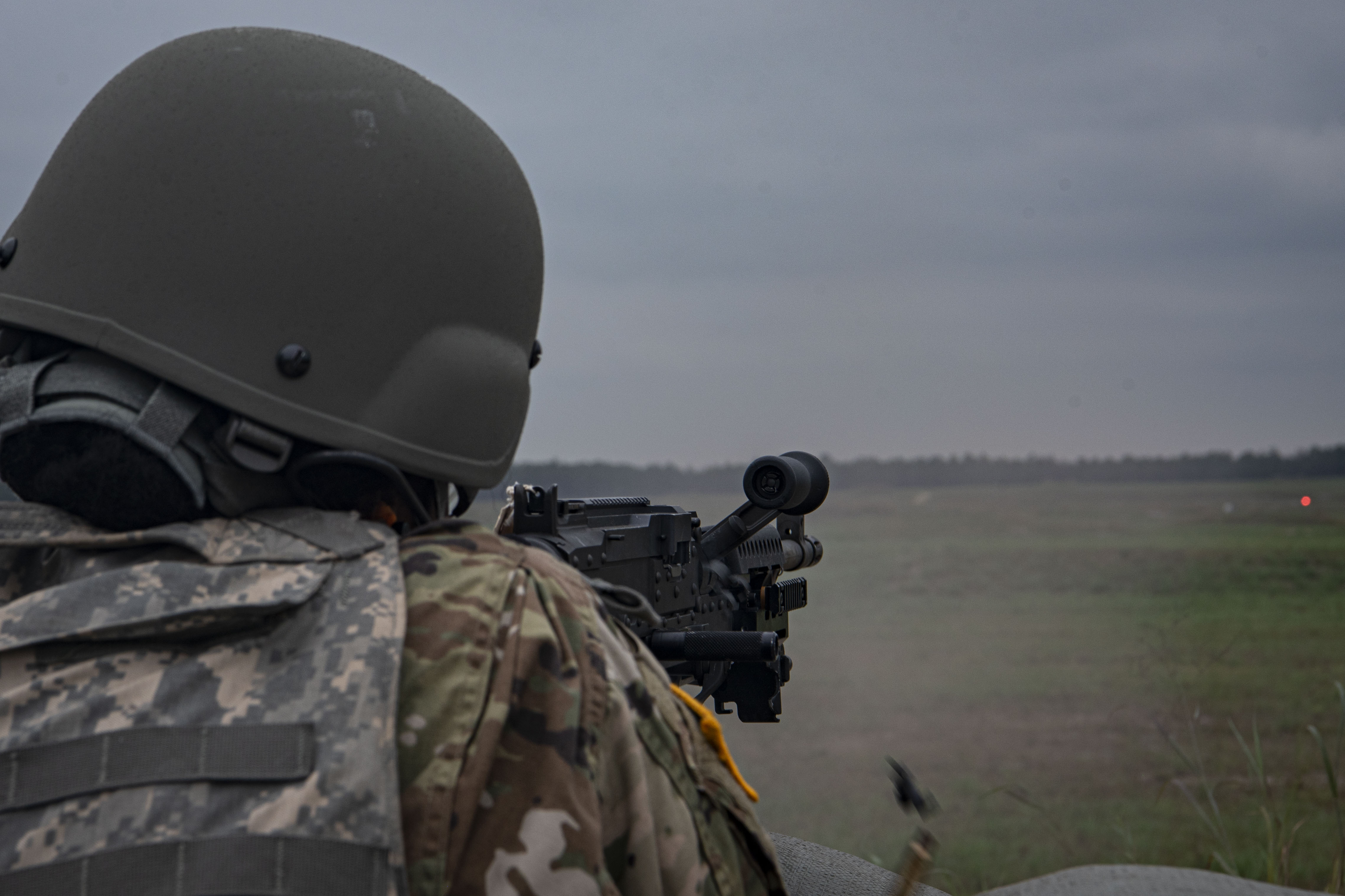 M240 firing keeps soldiers on target > Nellis Air Force Base > News