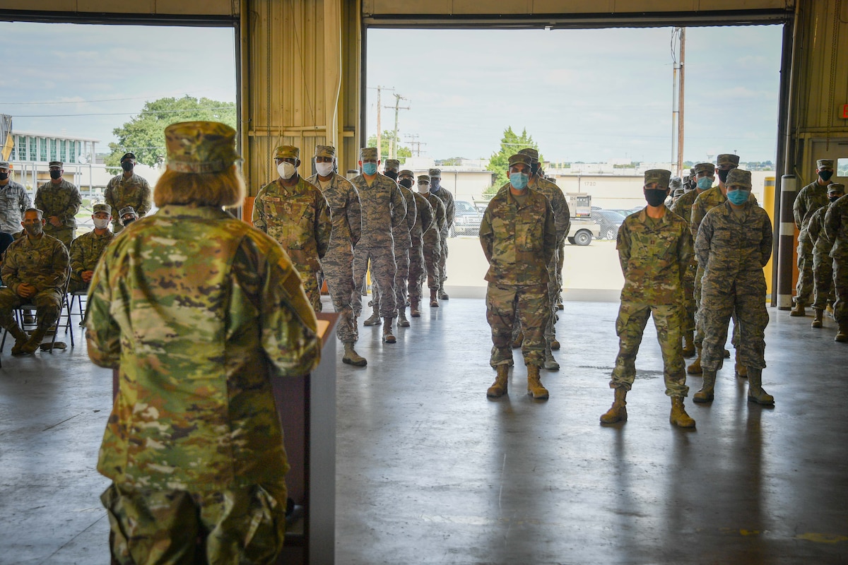 301st Fighter Wing Logistics Readiness Squadron salutes new commander ...
