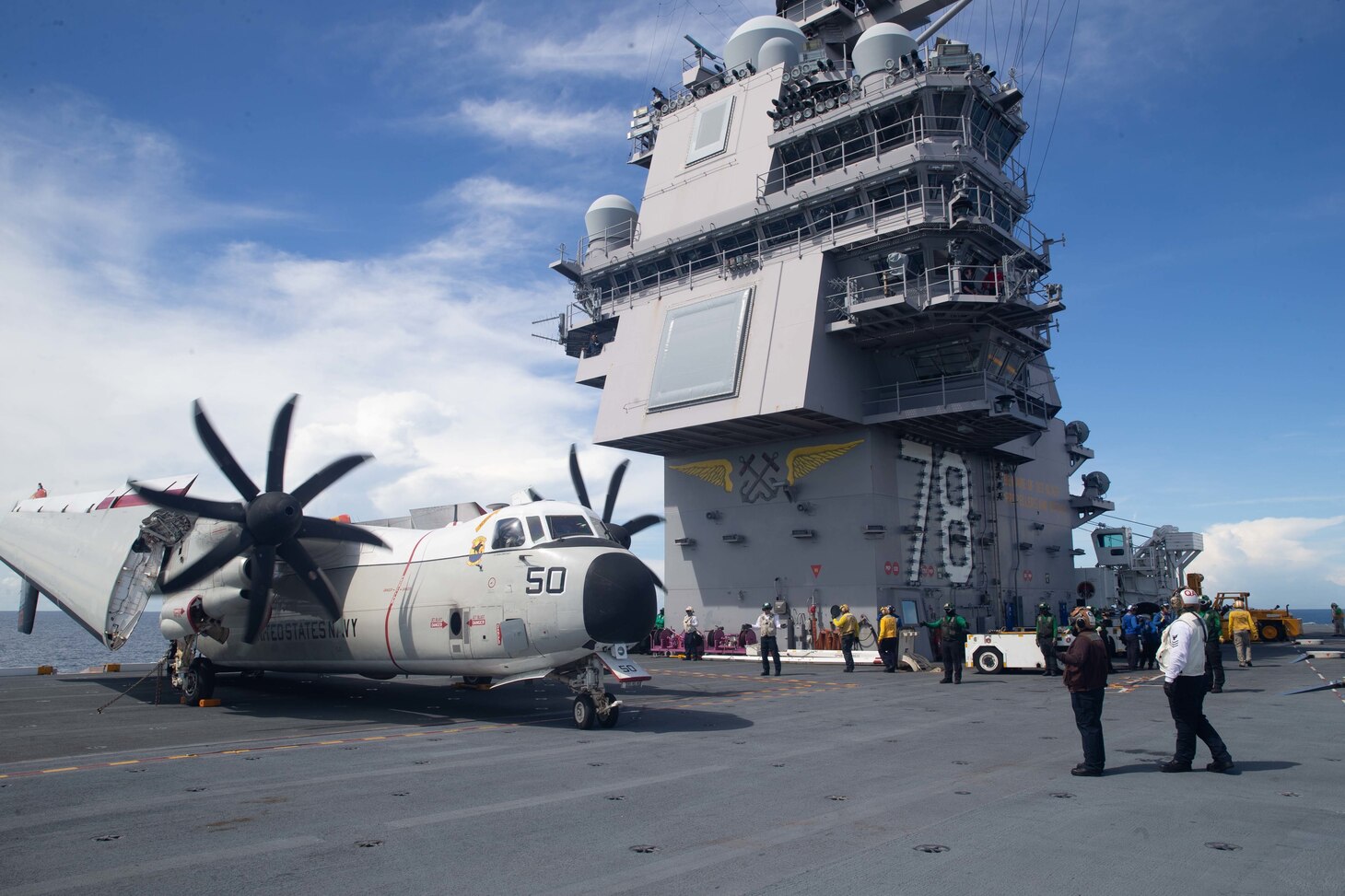 Commander, Naval Air Force Atlantic Personnel Assist Ford with ...