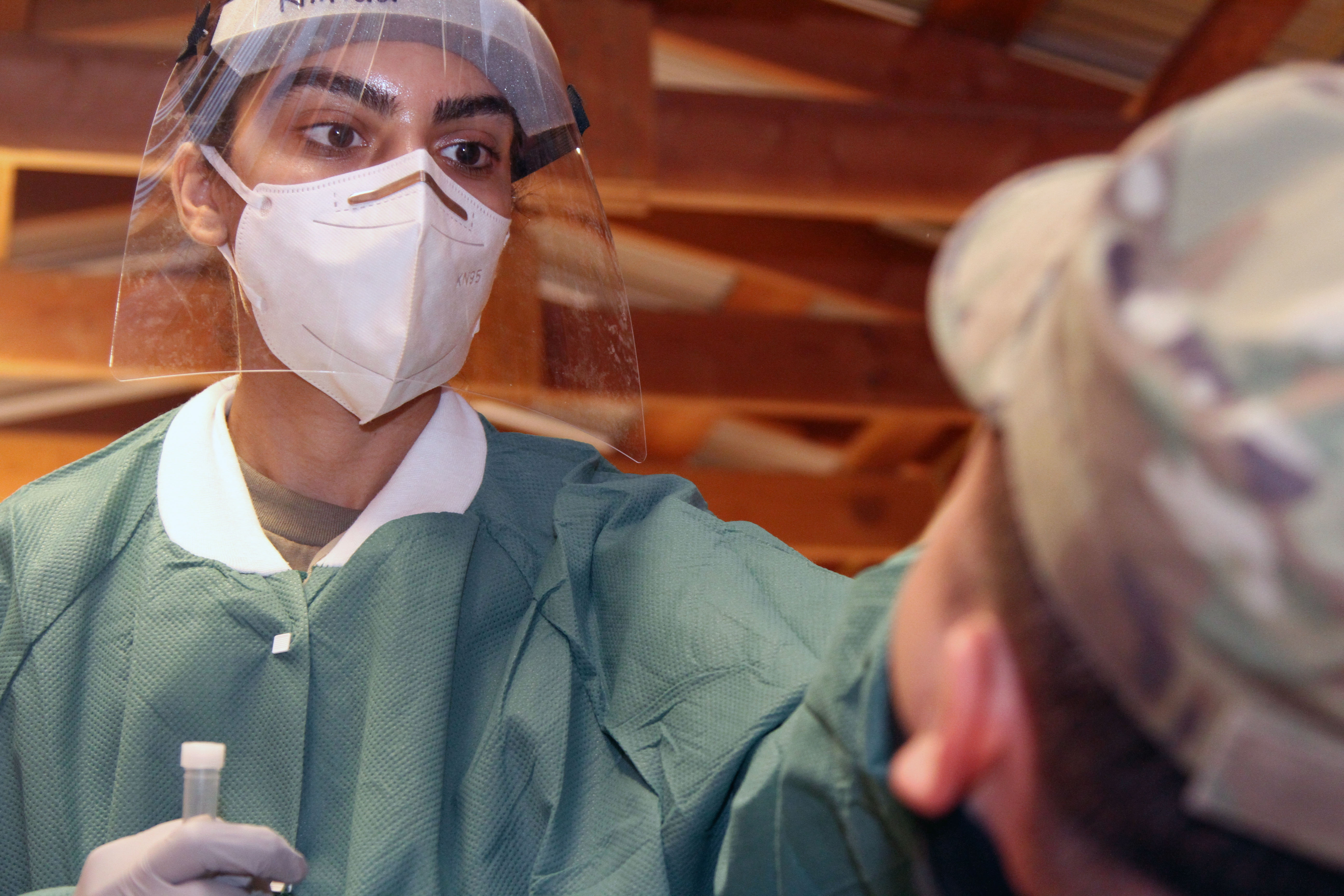 Nasal Swab | U.S. Department of War