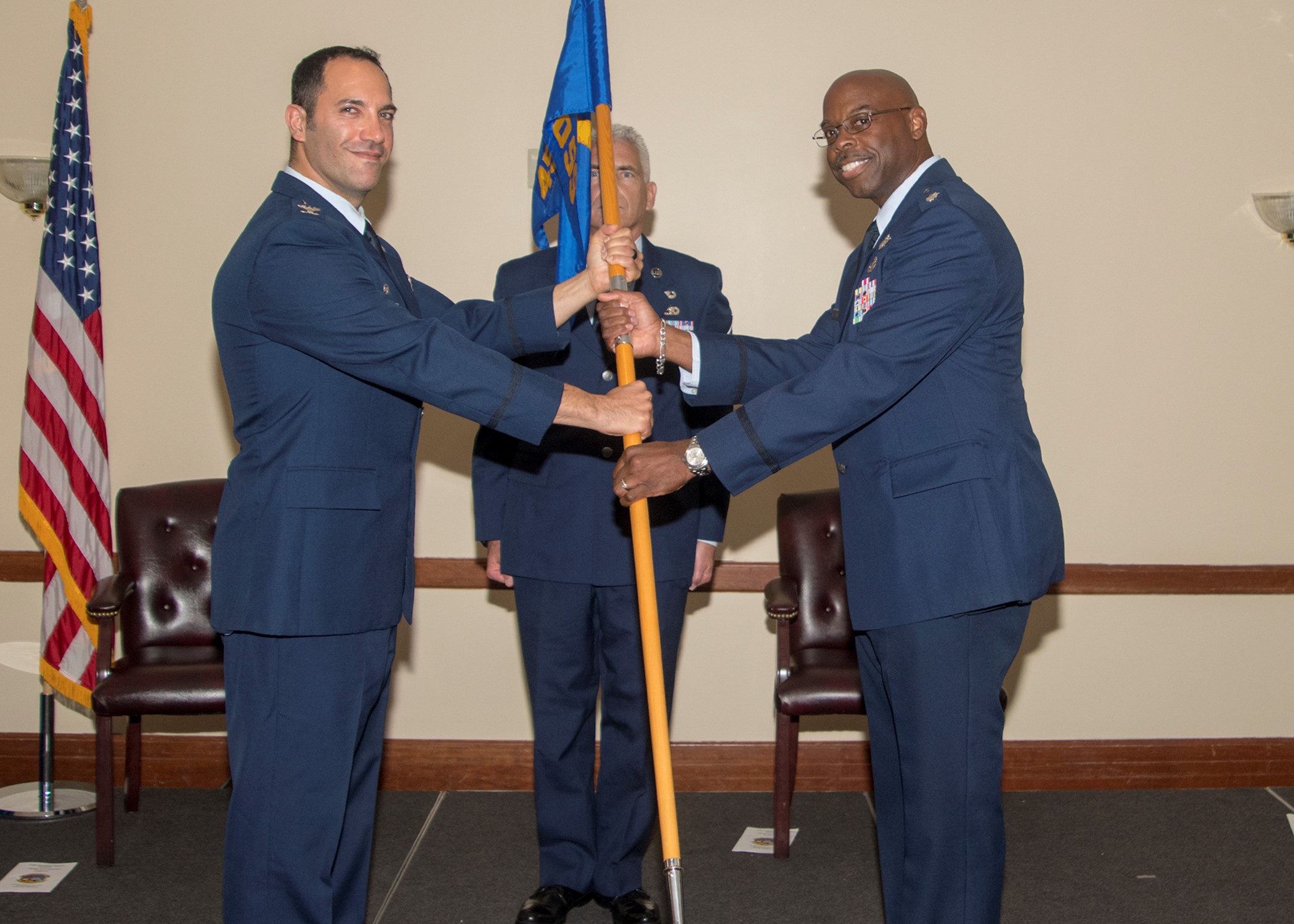 Lt. Col. Otis Wilson takes command of the 459th OSS