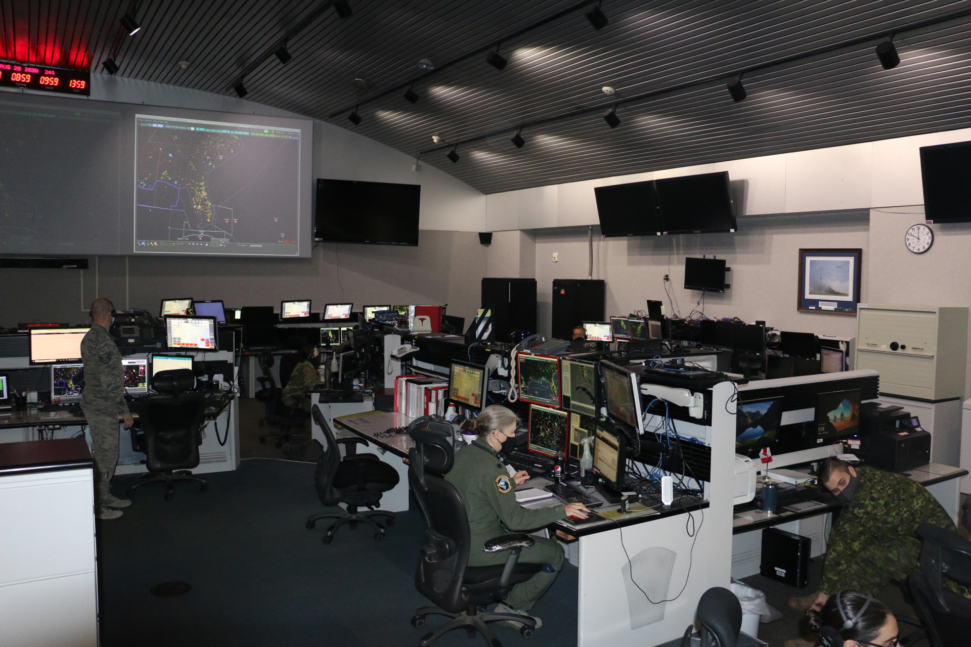 EADS redesigned ops floor ensures mission continues