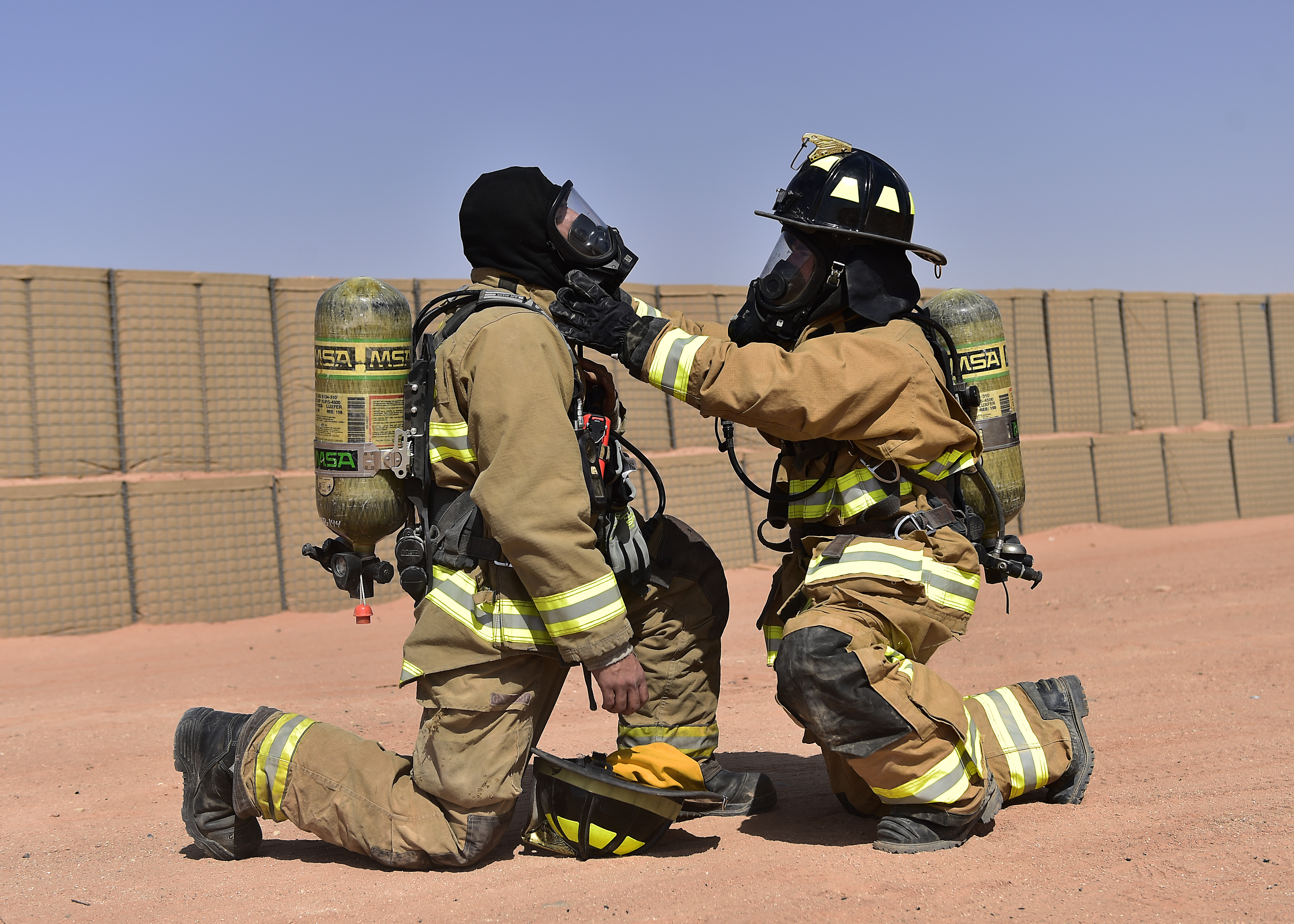 378 ECES firefighters train to save lives > Nellis Air Force Base > News
