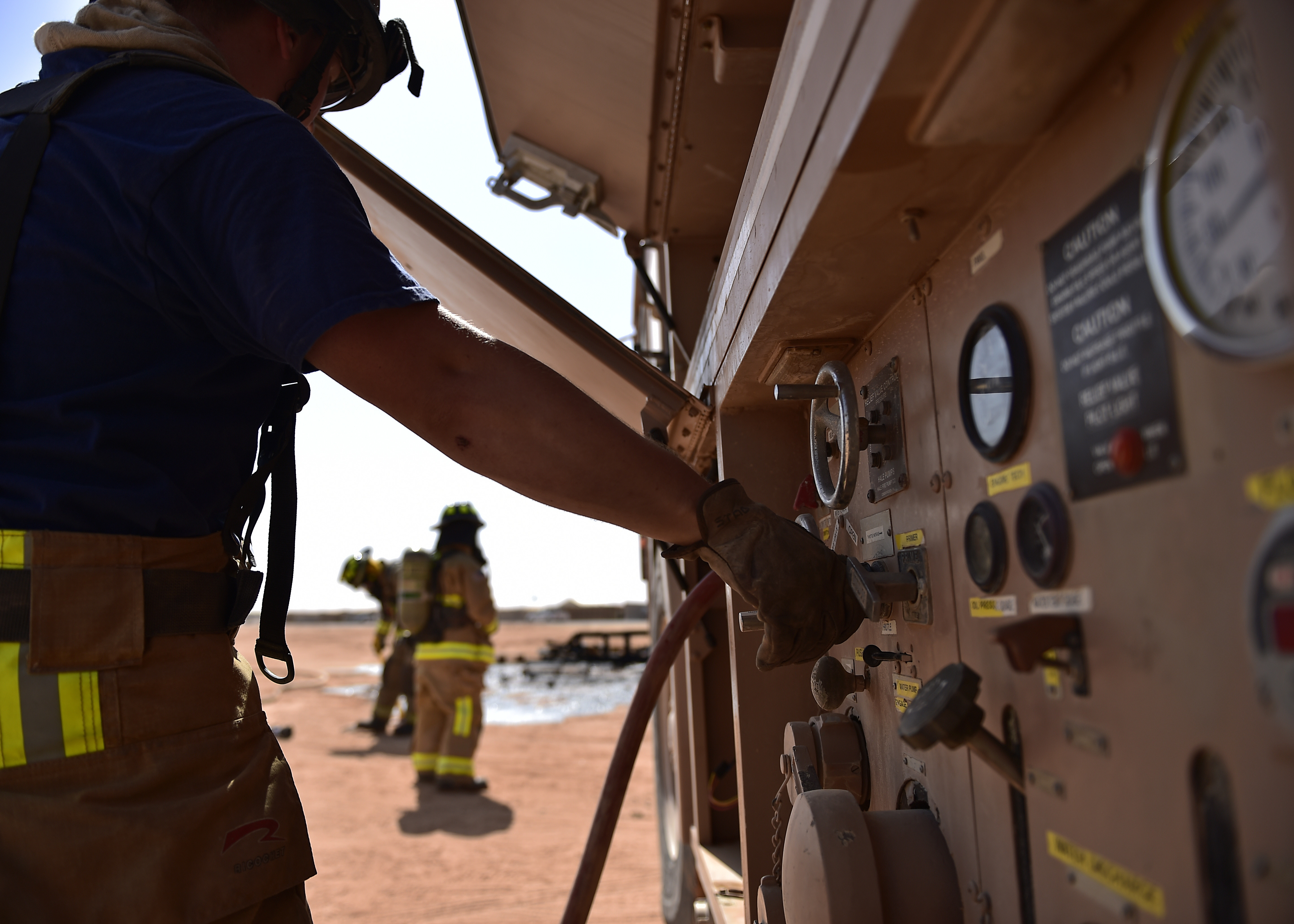 378 ECES firefighters train to save lives > Nellis Air Force Base > News