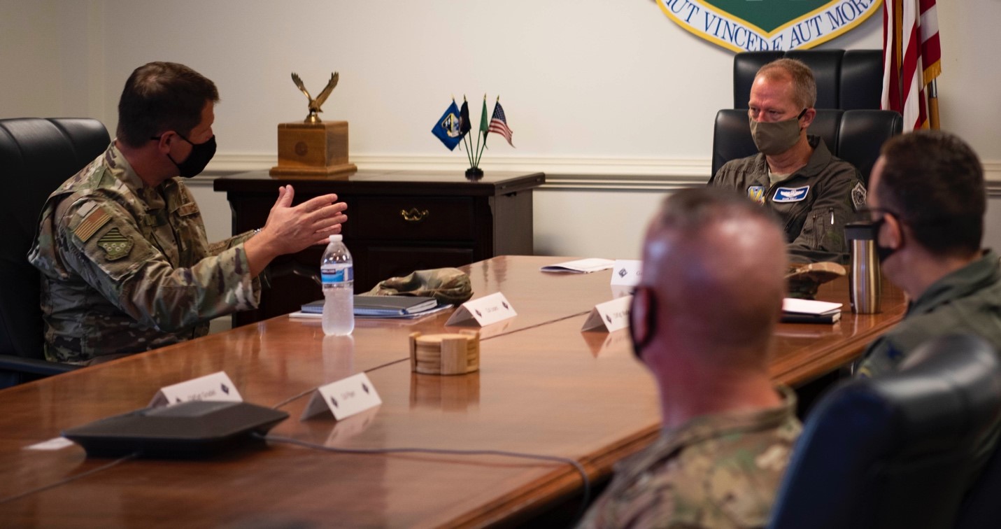 ACC leaders visit JBLE wings, applaud determination and innovation