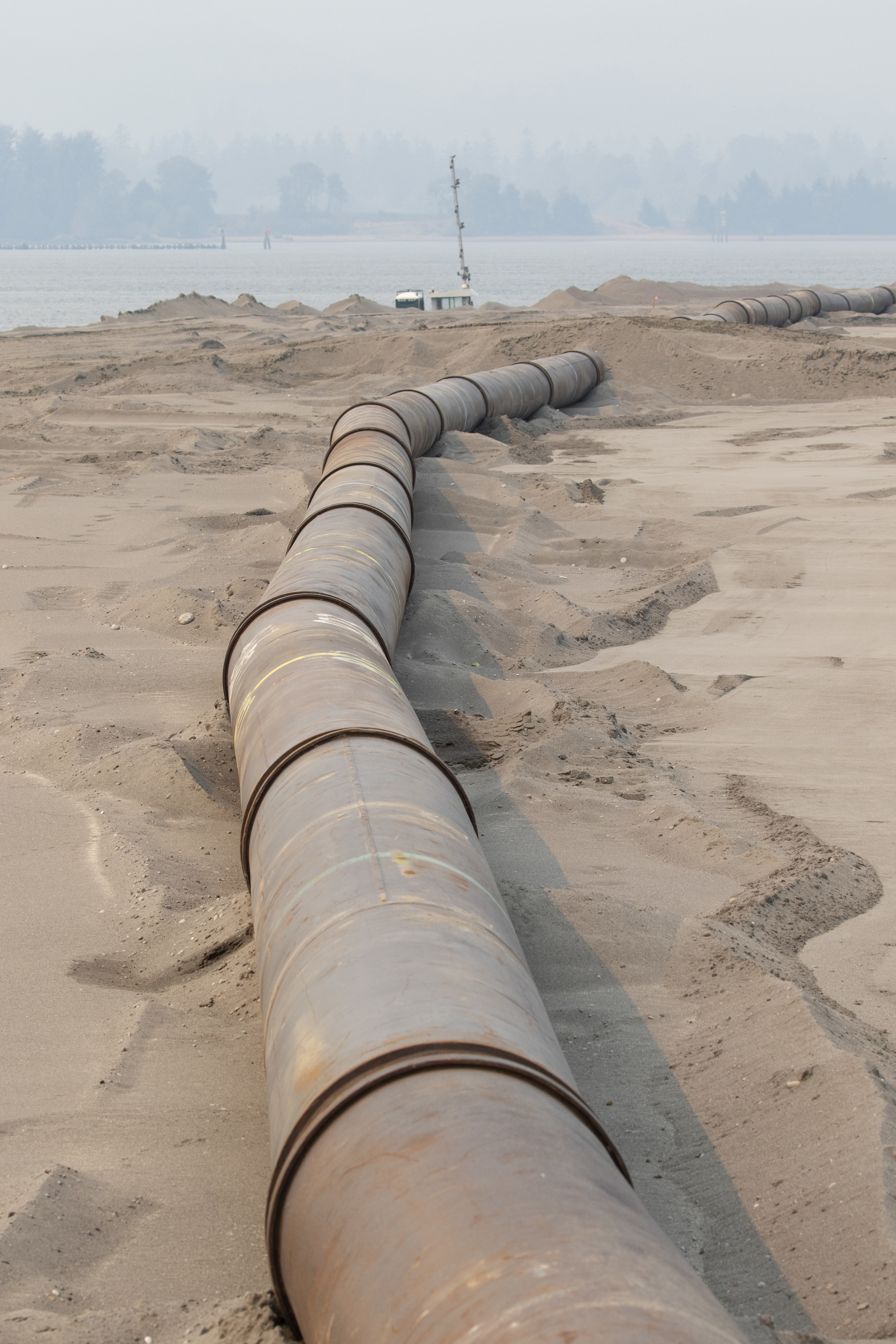 The U.S. Army Corps of Engineers completed dredged material placement ...
