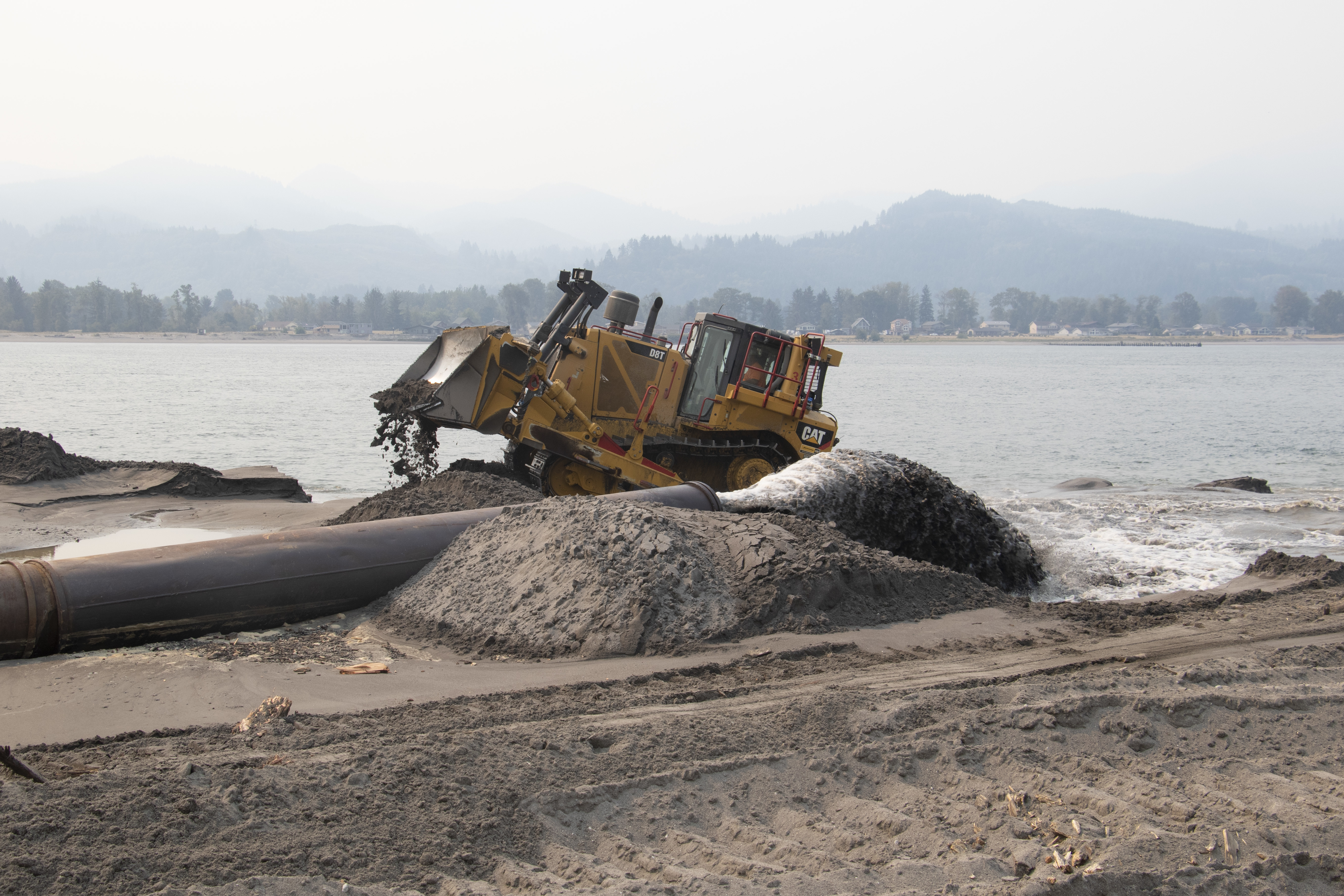 The U S Army Corps Of Engineers Completed Dredged Material Placement