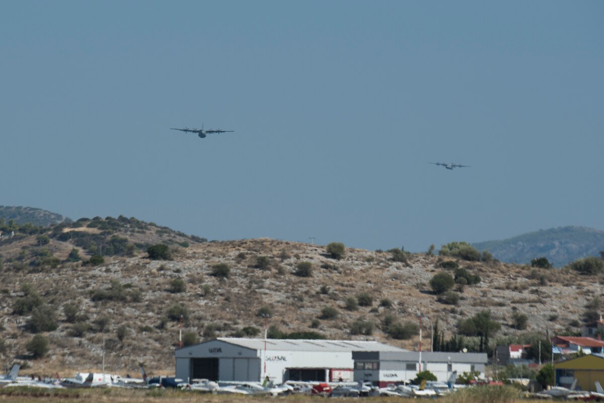 Airdrops over Megara during Operation Stolen Cerberus VII > Ramstein ...