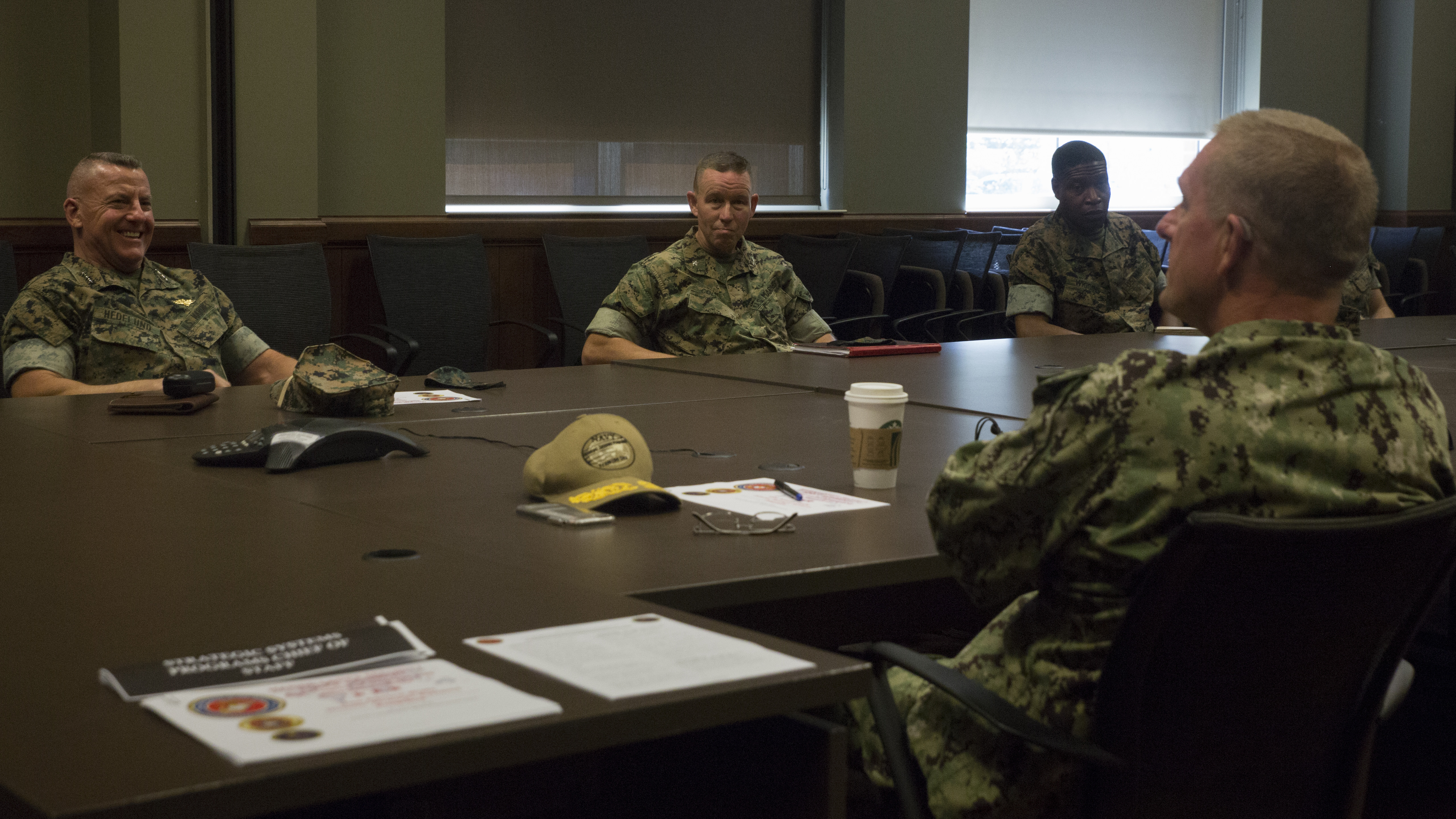 Leaders with MARFORCOM, SSP visit MCSFR for a JLTV Demonstration ...