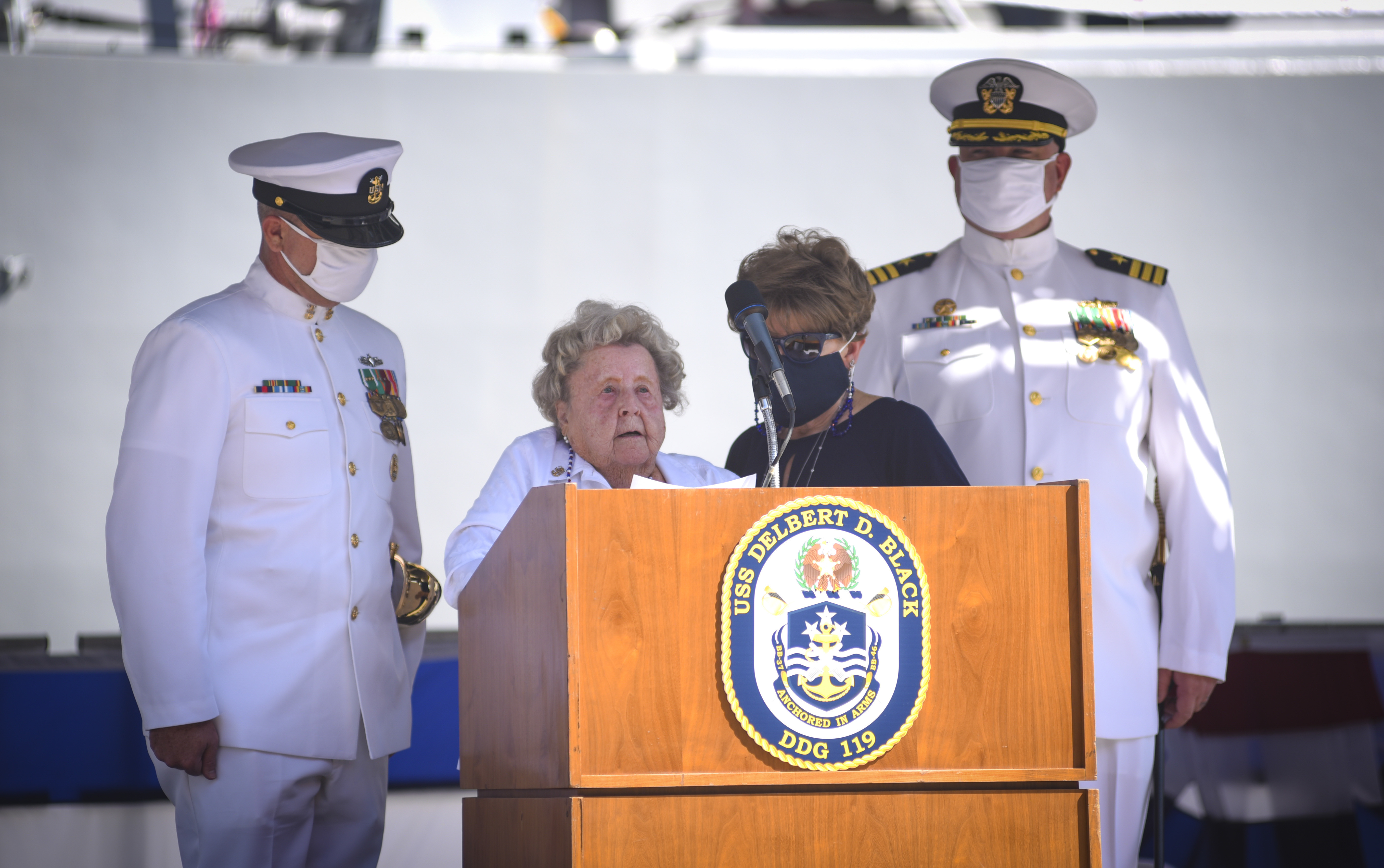 U.S. Navy Guided Missile Destroyer USS Delbert D. Black Joins the Fleet ...