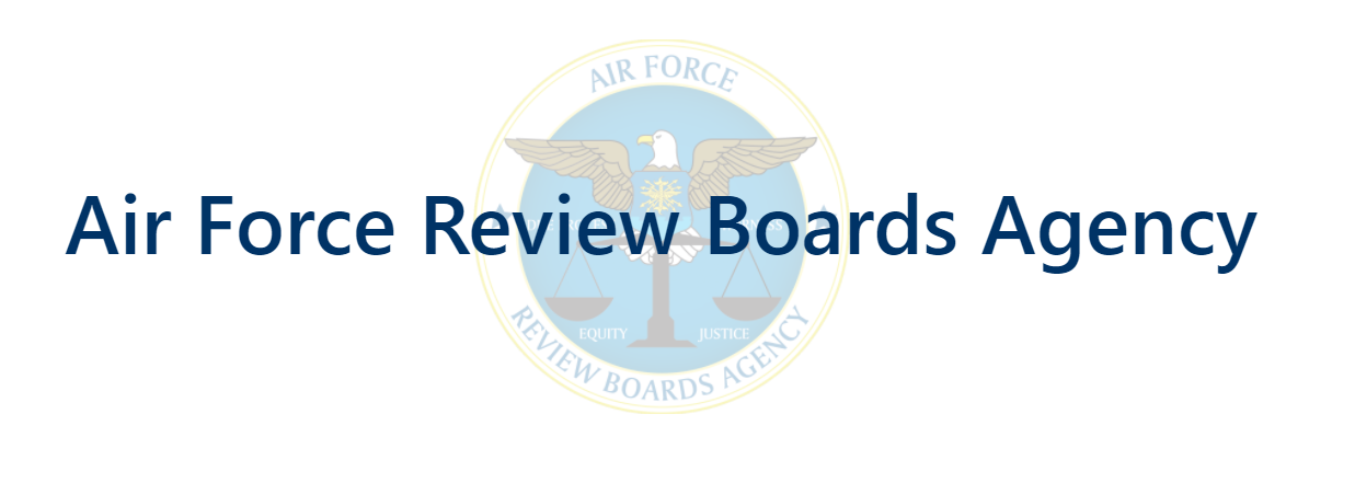Air Force Review Boards Agency