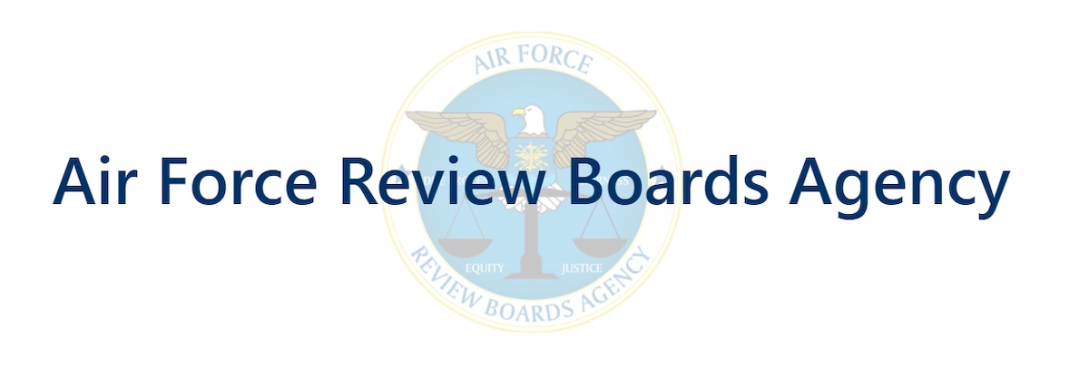 New ‘Air Force Review Boards Agency’ website launched > Air Force ...