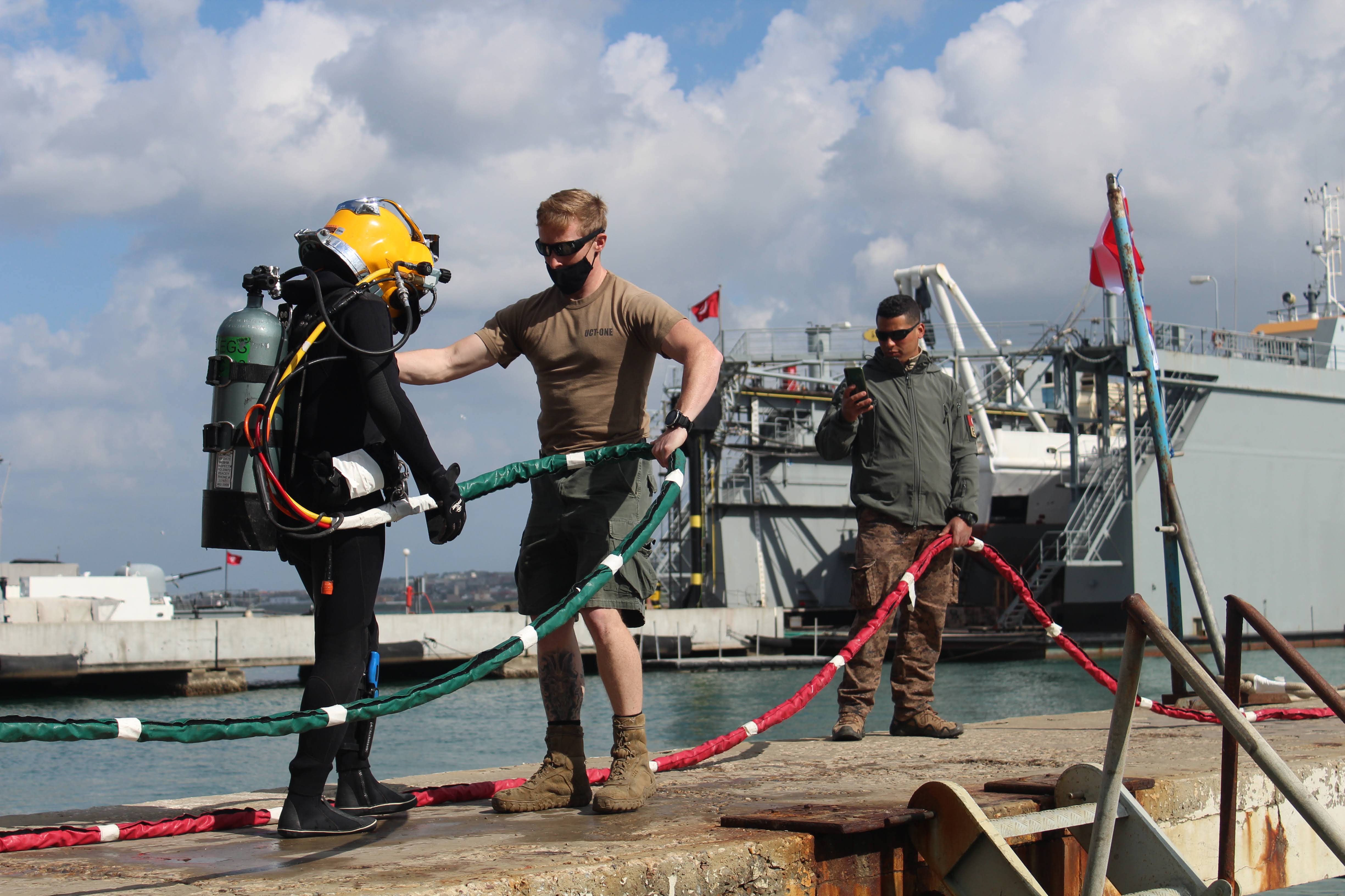 U.S. and Tunisian Divers Complete First Bilateral Dive Engagement in 10 ...