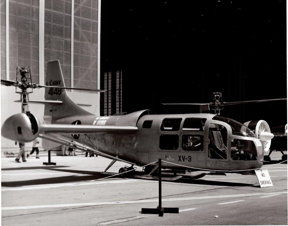 May 21, 1959: Major Robert C. Ferry Piloted the Bell XV-3 Convertiplane ...