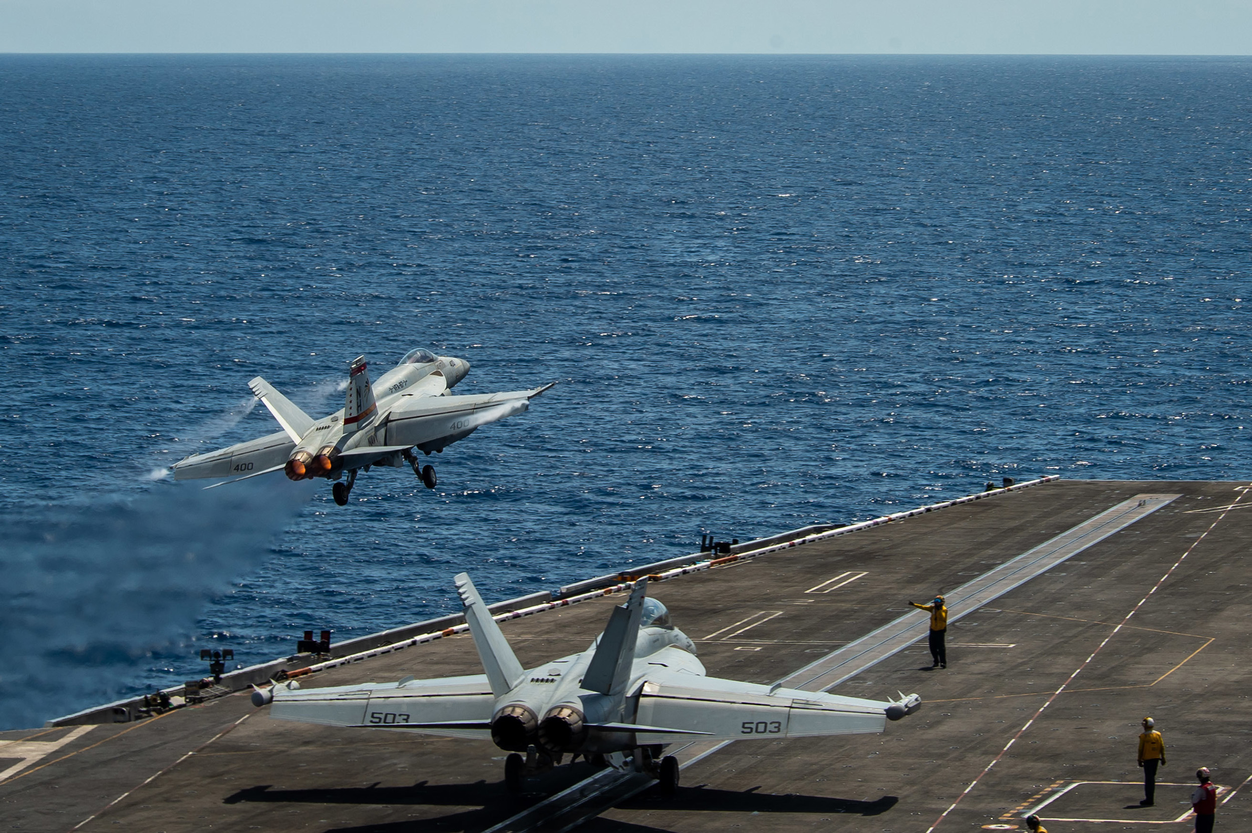 Theodore Roosevelt Carrier Strike Group Conducts Bilateral Exercise ...