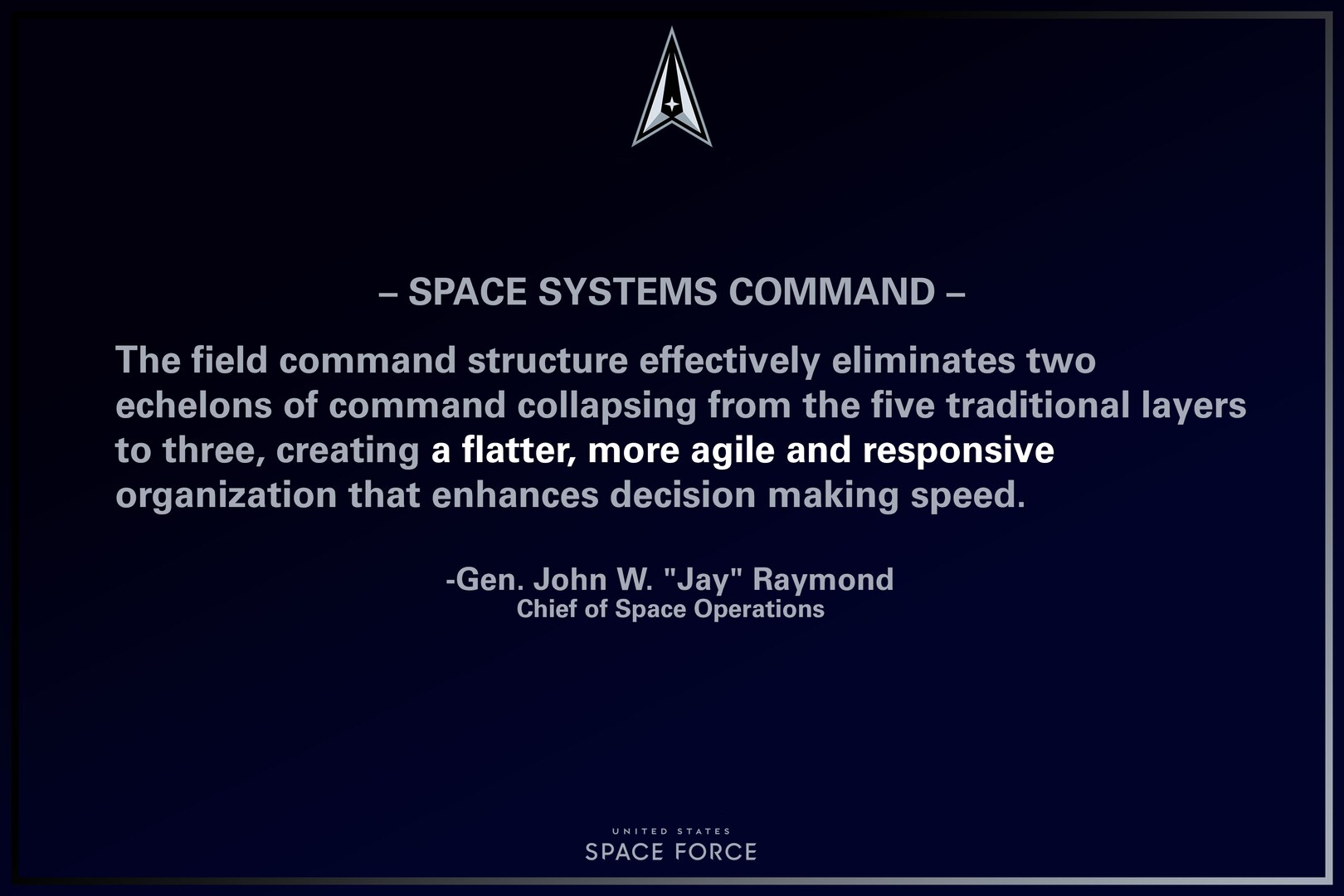 Space Systems Command geared to deliver swift, responsive space ...