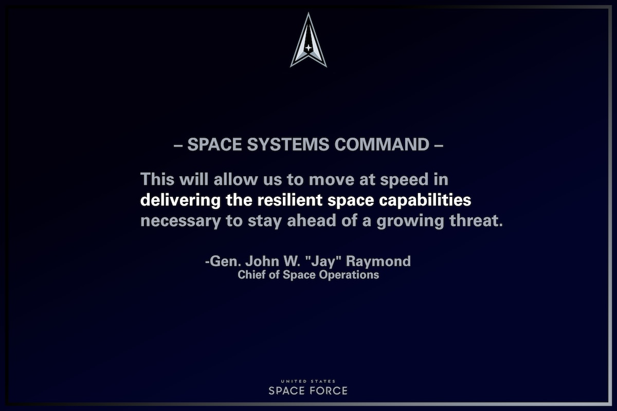 Space Systems Command geared to deliver swift, responsive space ...