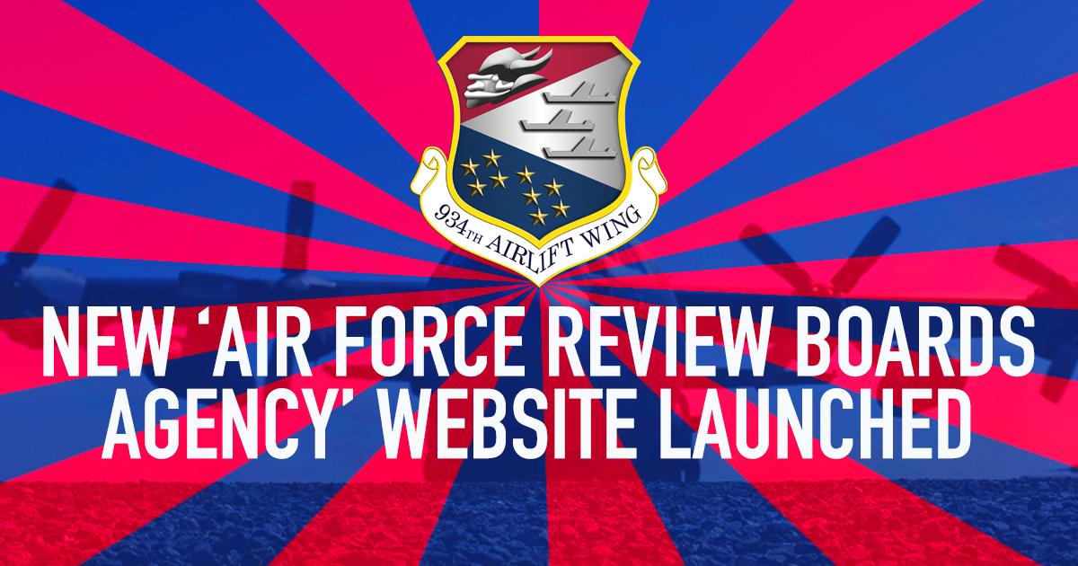 New ‘Air Force Review Boards Agency’ website launched > Minneapolis-St ...