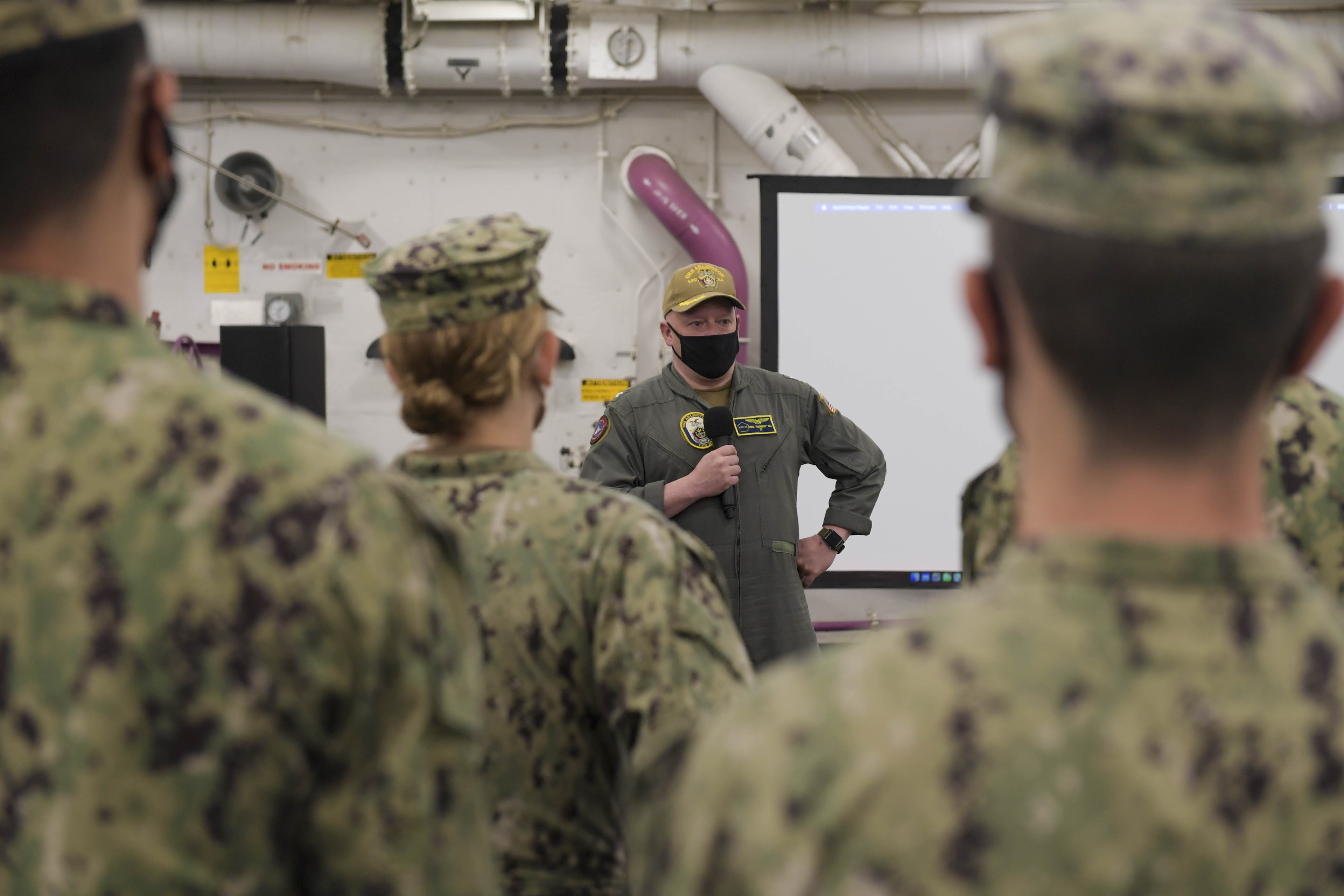 Midshipmen Visit Norfolk