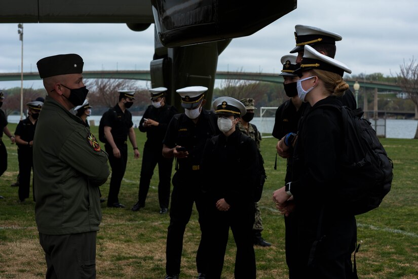 MAG-49 mentors Navy cadets on Marine aviation platforms > Joint Base ...