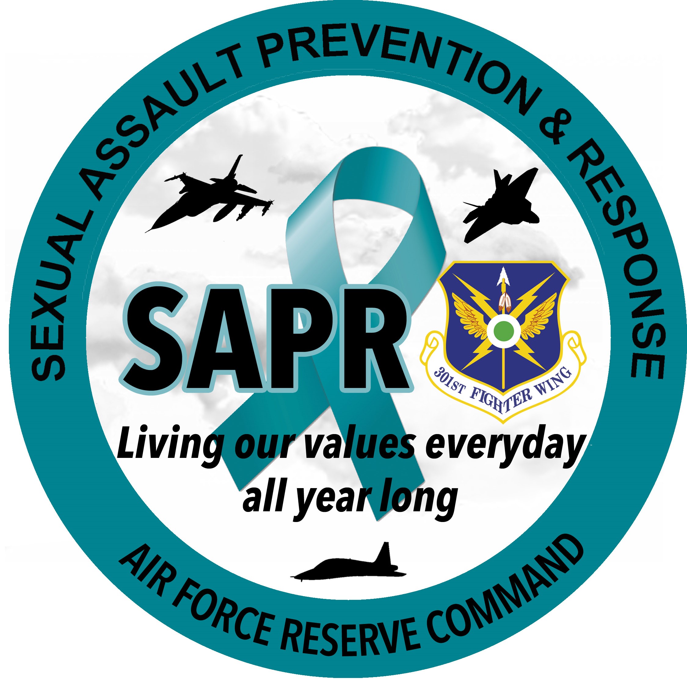 Tomorrow is "Teal Tuesday" and other SAAPM events > 301st Fighter Wing ...