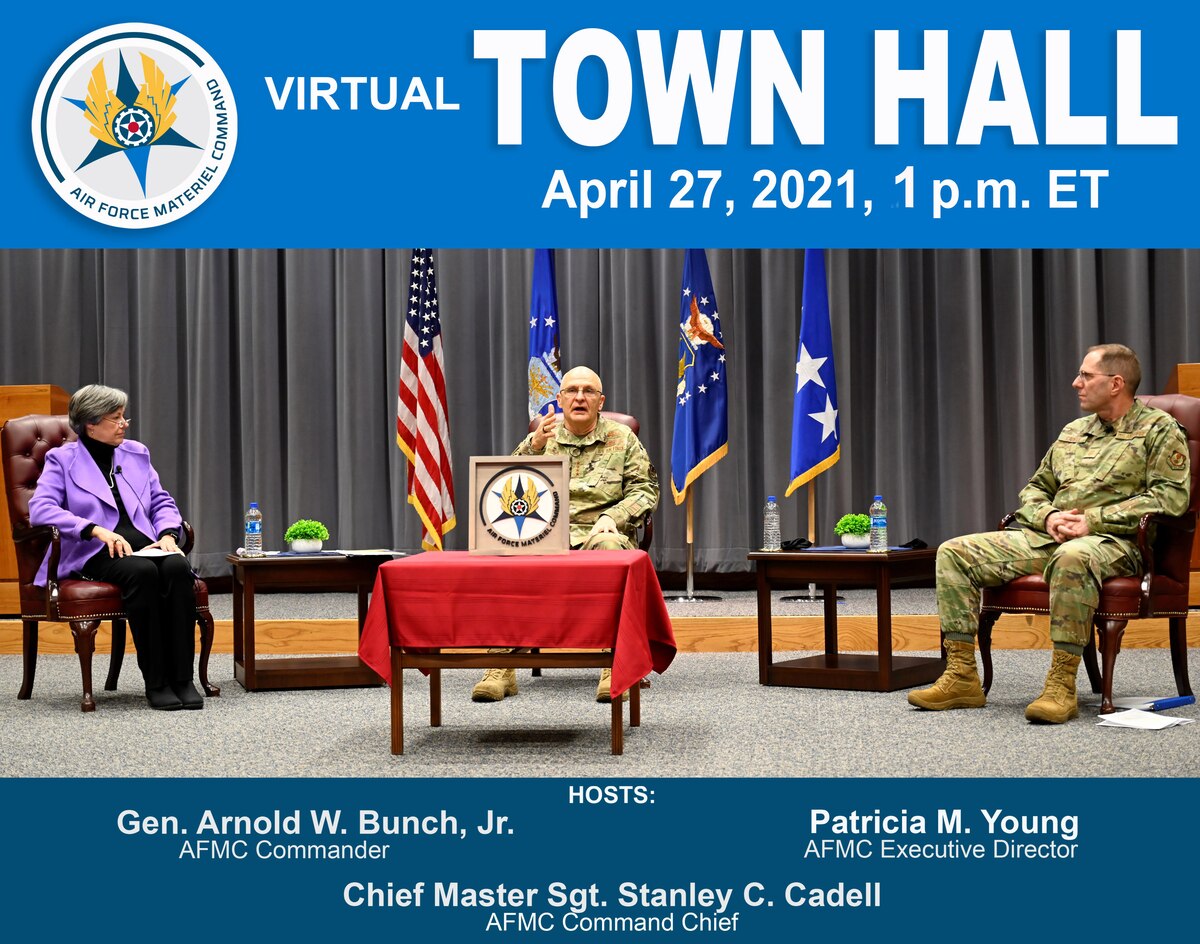 AFMC leadership to host virtual town hall > Air Force Materiel Command ... AFMC leadership to host virtual town hall > Air Force Materiel Command ...