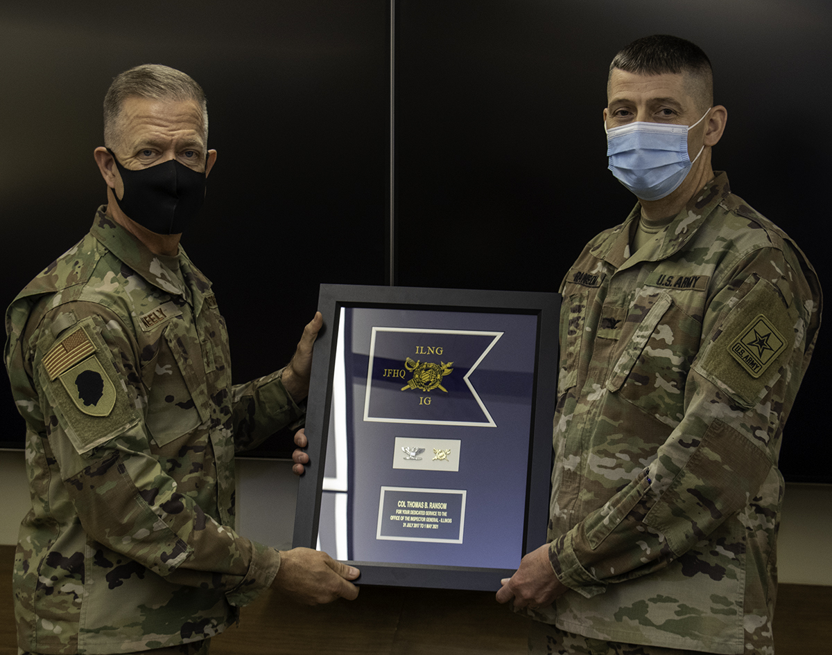 Illinois National Guard Bids Farewell to Inspector General > Illinois ...