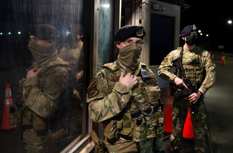 Wright-Patt after dark: Security Forces never take eyes off base ...