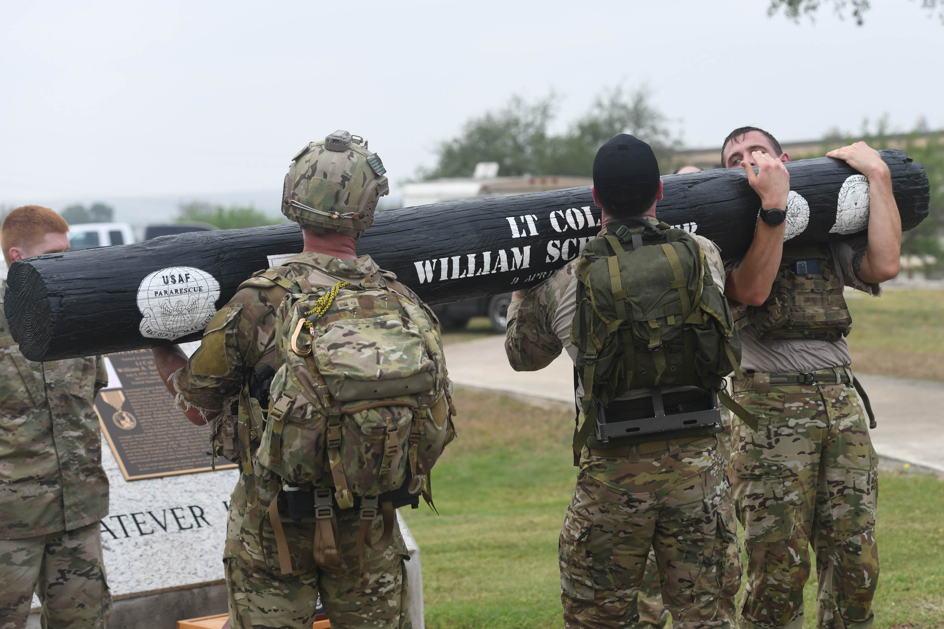 Memorial Log Carry for Special Warfare Training Wing Airman > Team Pope ...