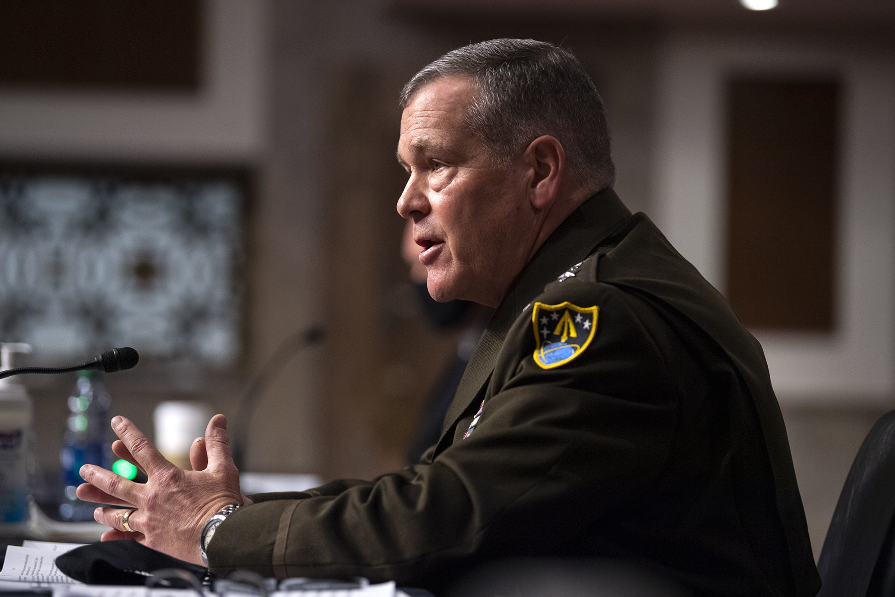 USSPACECOM commander testifies before Senate Armed Services Committee