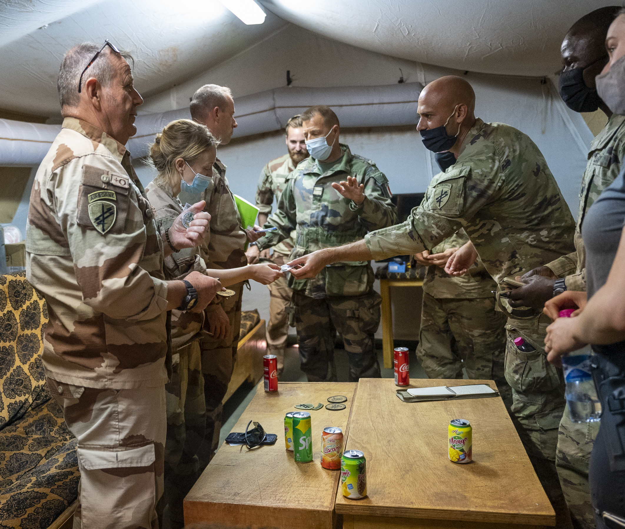 Civil Affairs East Africa meets with French Civil-Military Cooperation ...