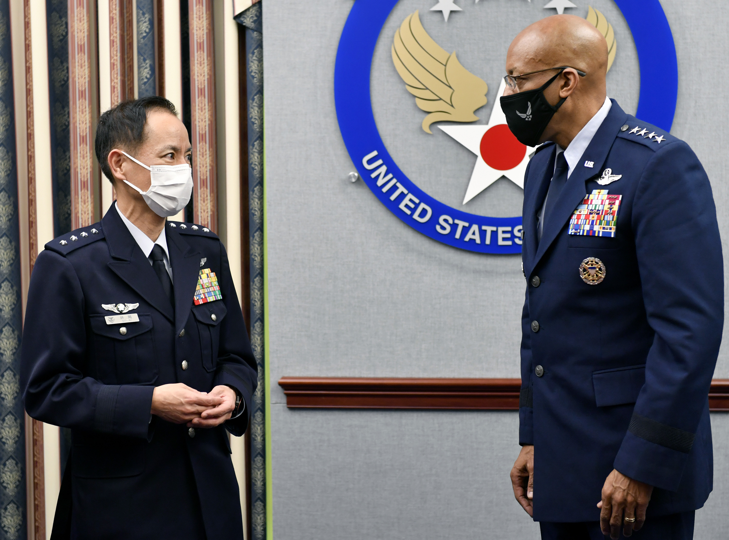 CSAF, CSO hold meetings with JASDF chief > Secretary of the Air Force ...
