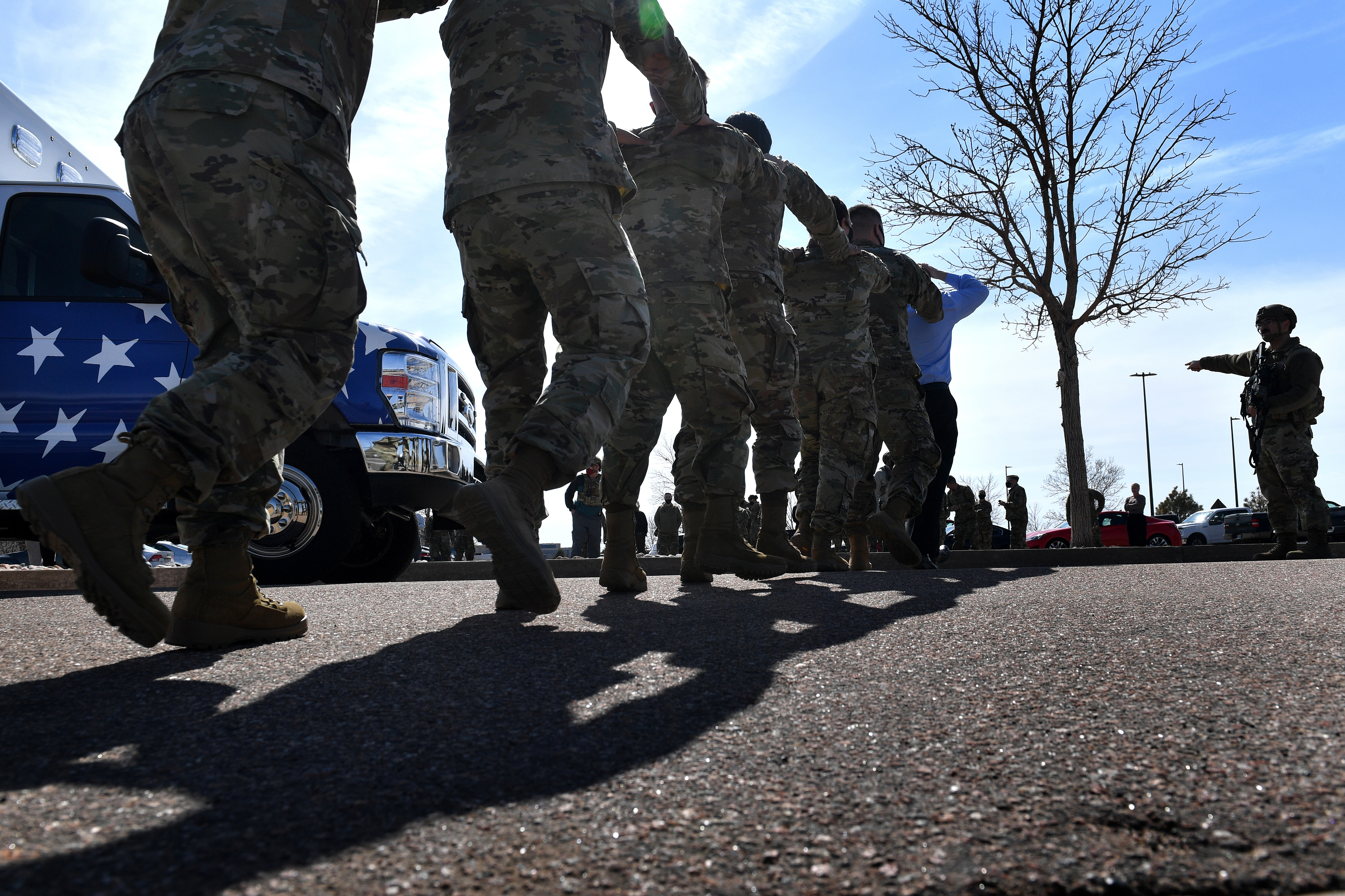 Schriever AFB engages in readiness exercise > USSF Combat Forces ...