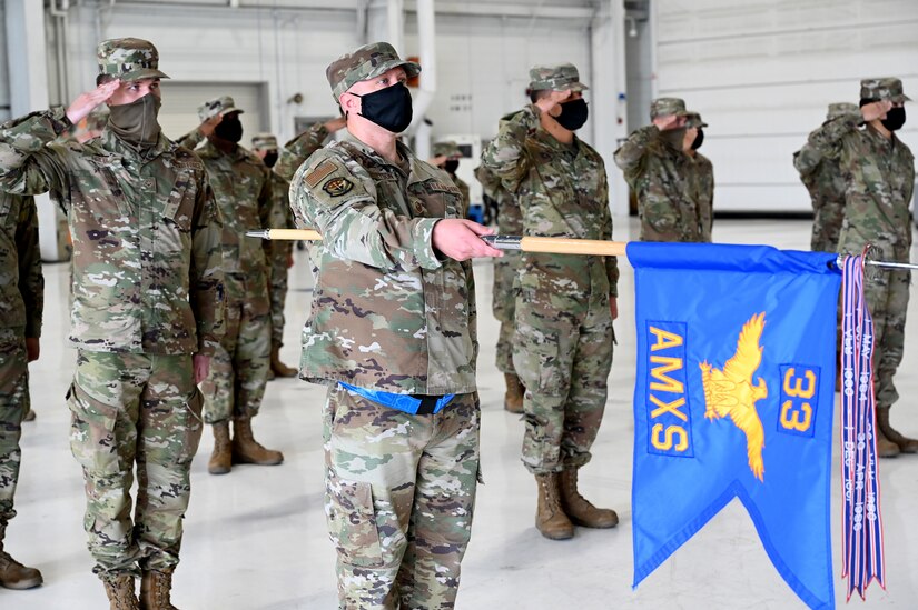 33rd AMXS Welcomes New Commander > 33rd Fighter Wing > Article Display