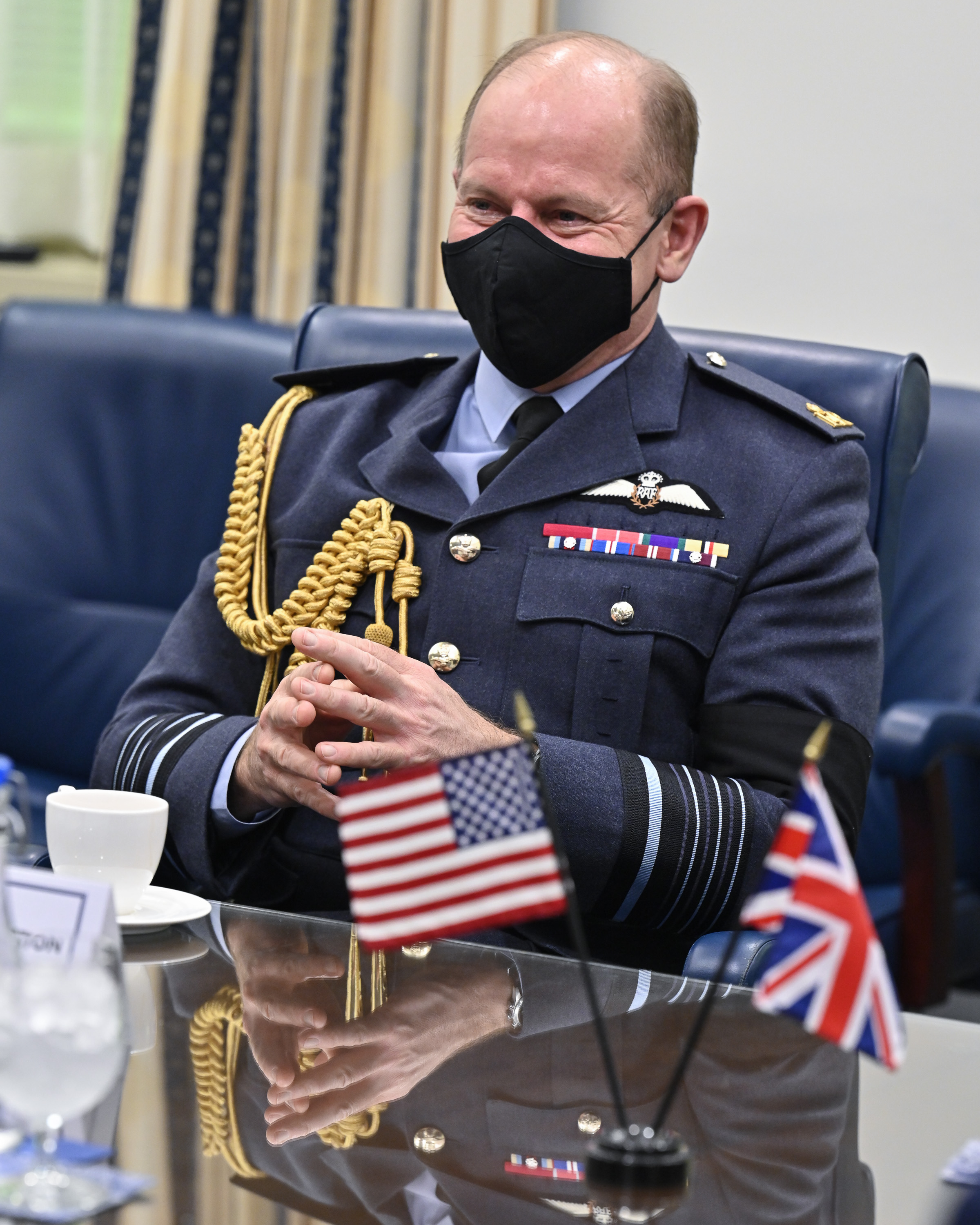 CSAF, CSO meet with ACM Wigston, sign US-UK Shared Vision Statement
