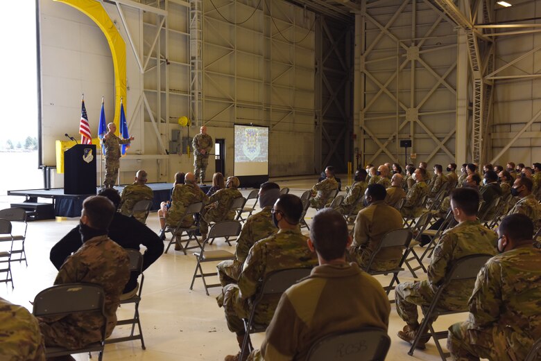 U.S. Air Force Expeditionary Center commander, command chief visit JBLM ...