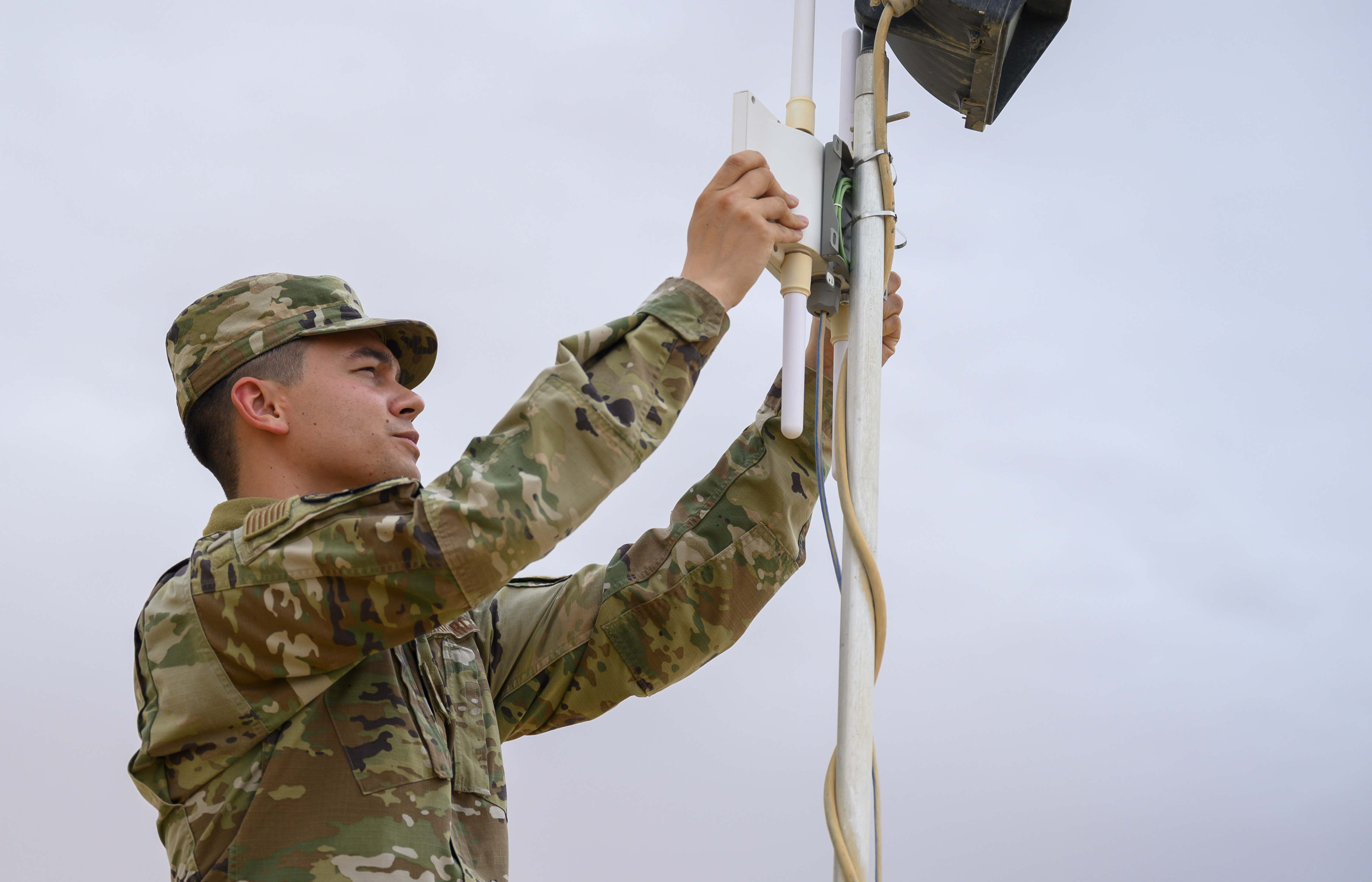 378th Air Expeditionary squadron updates the Wi-Fi > U.S. Air Forces ...