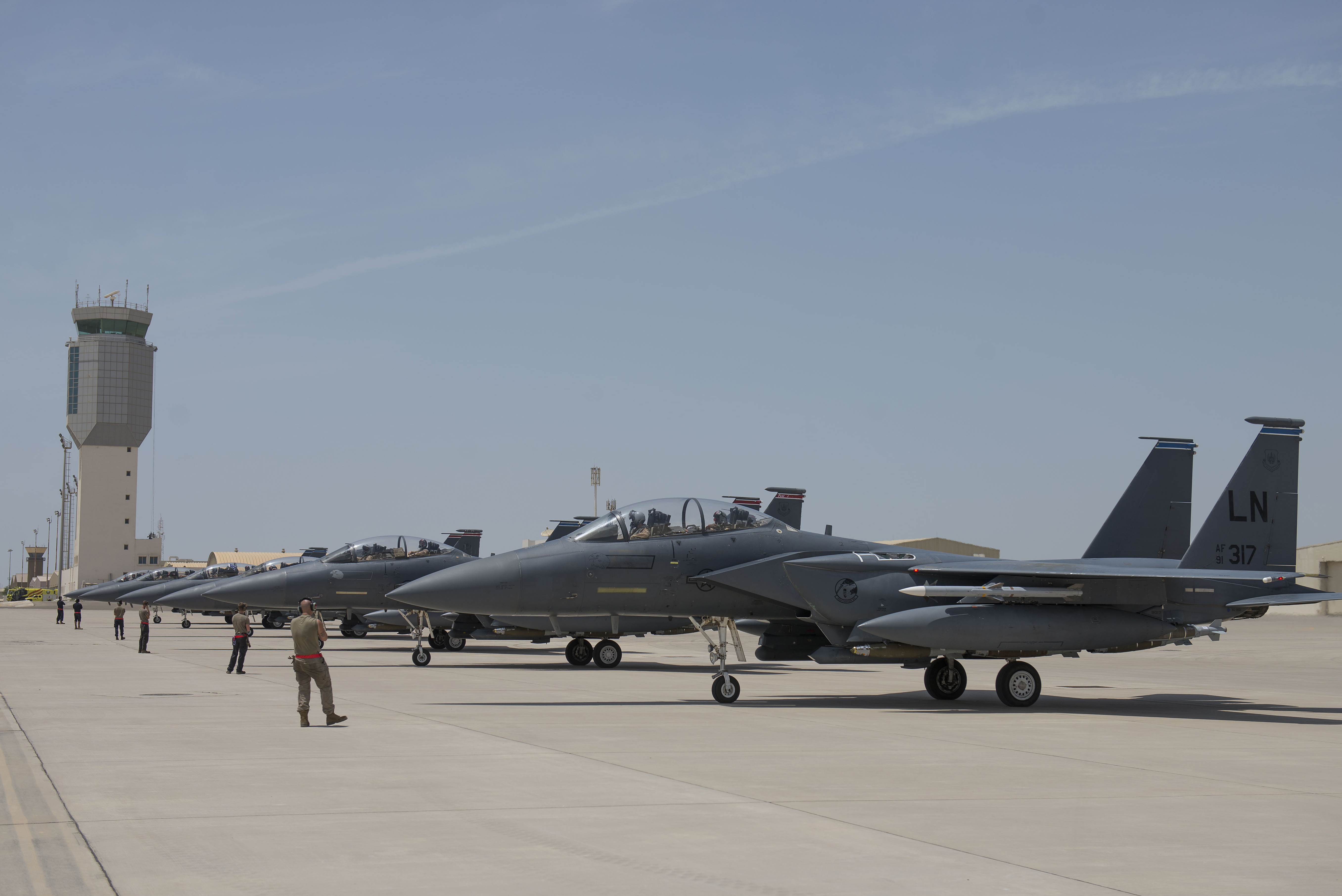 Deployed fighters utilize ACE concept, execute tactical munitions ferry ...