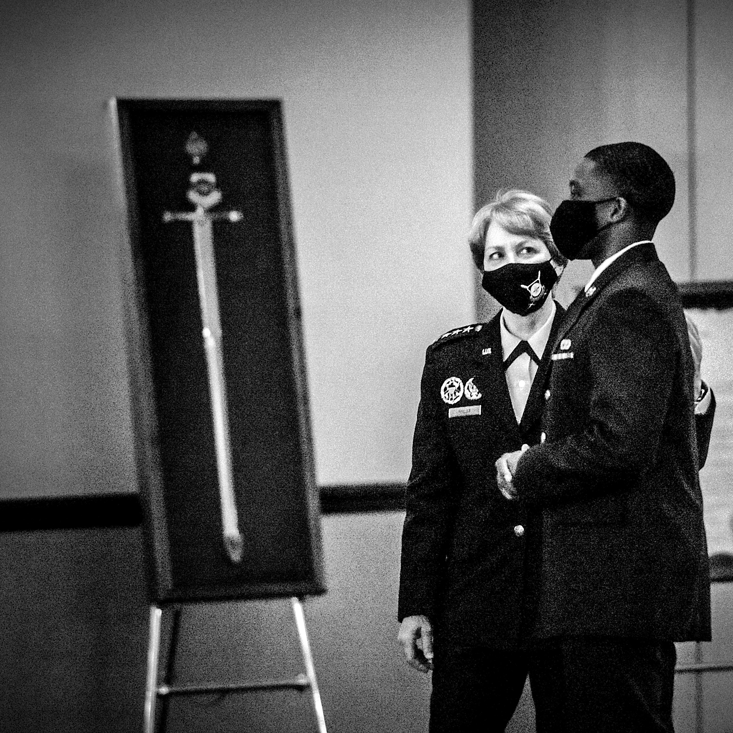 Leader Among Leaders: AMC inducts Gen. Miller to Order of the Sword ...