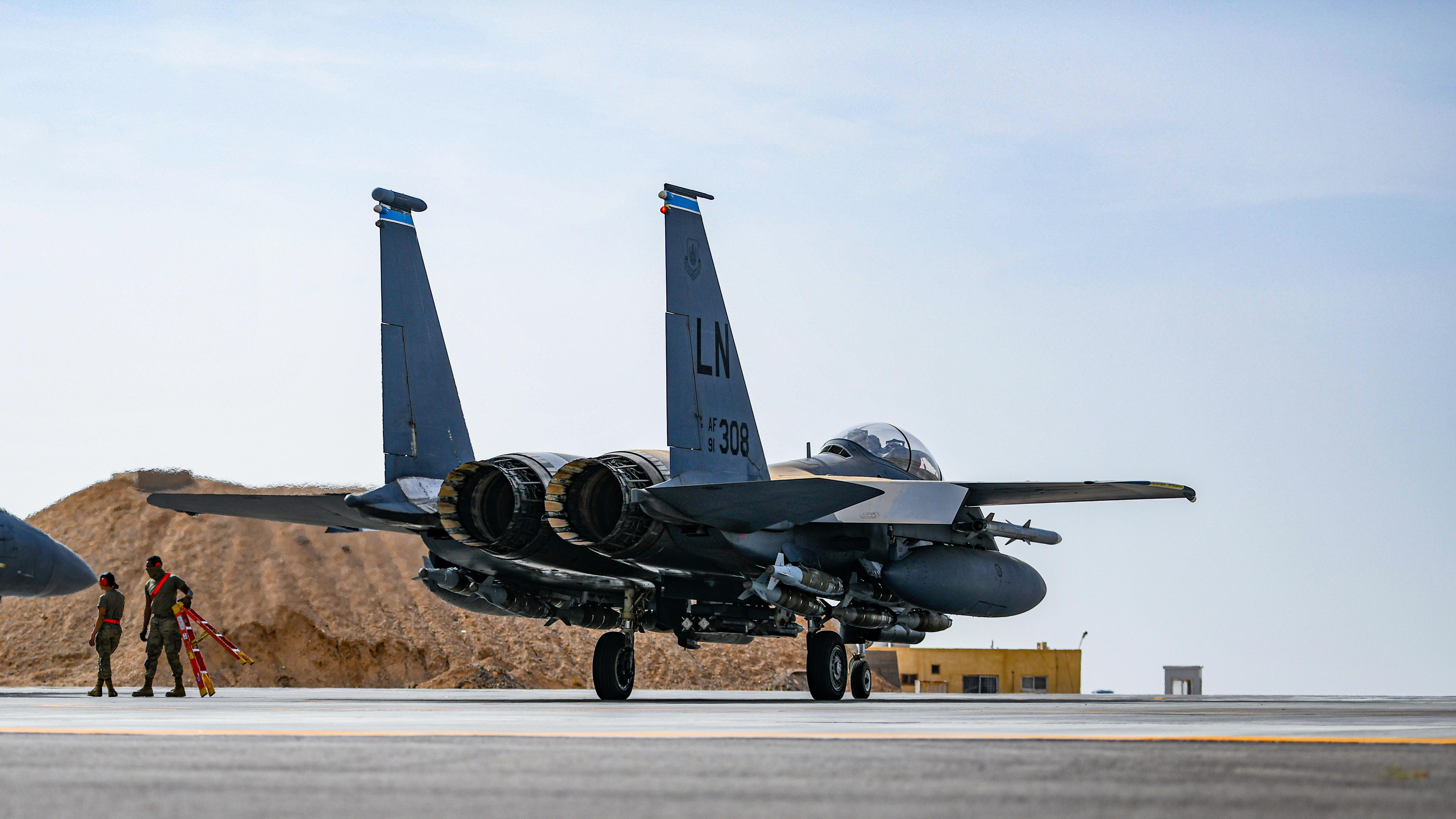 Deployed fighters utilize ACE concept, execute tactical munitions ferry ...