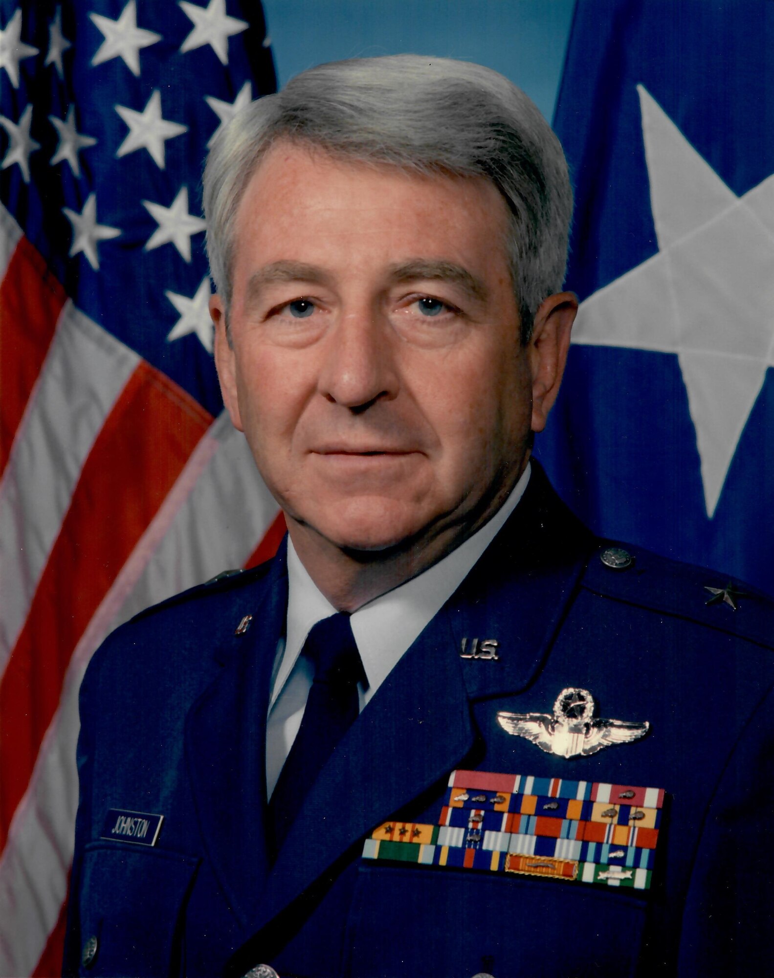 JAMES M. JOHNSTON III > Air Force > Biography Display