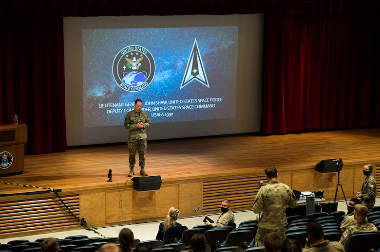 Space Command deputy speaks with future Space Force Guardians > Space ...