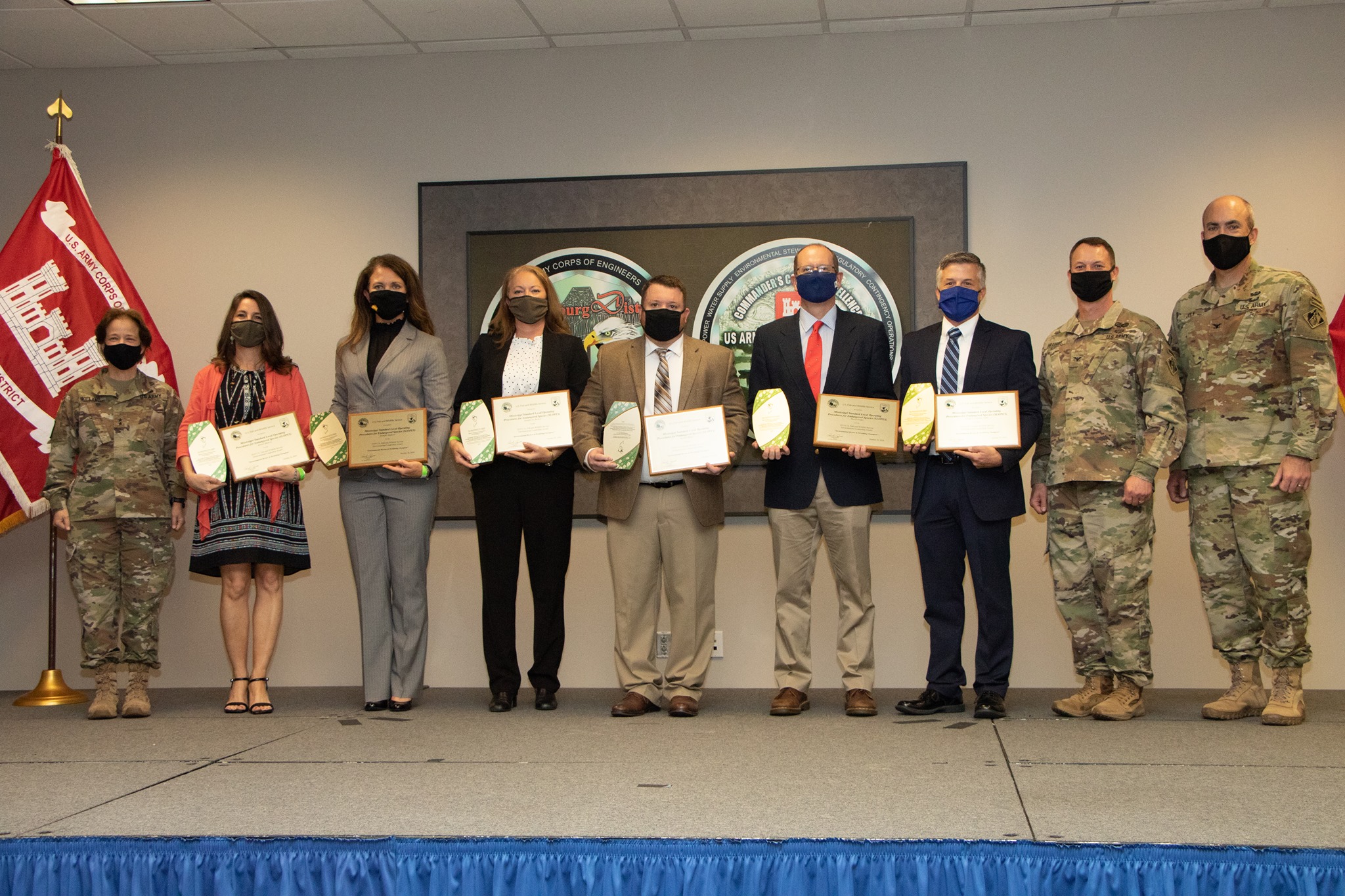 USACE Vicksburg District Regulatory Division recognized by the U.S ...