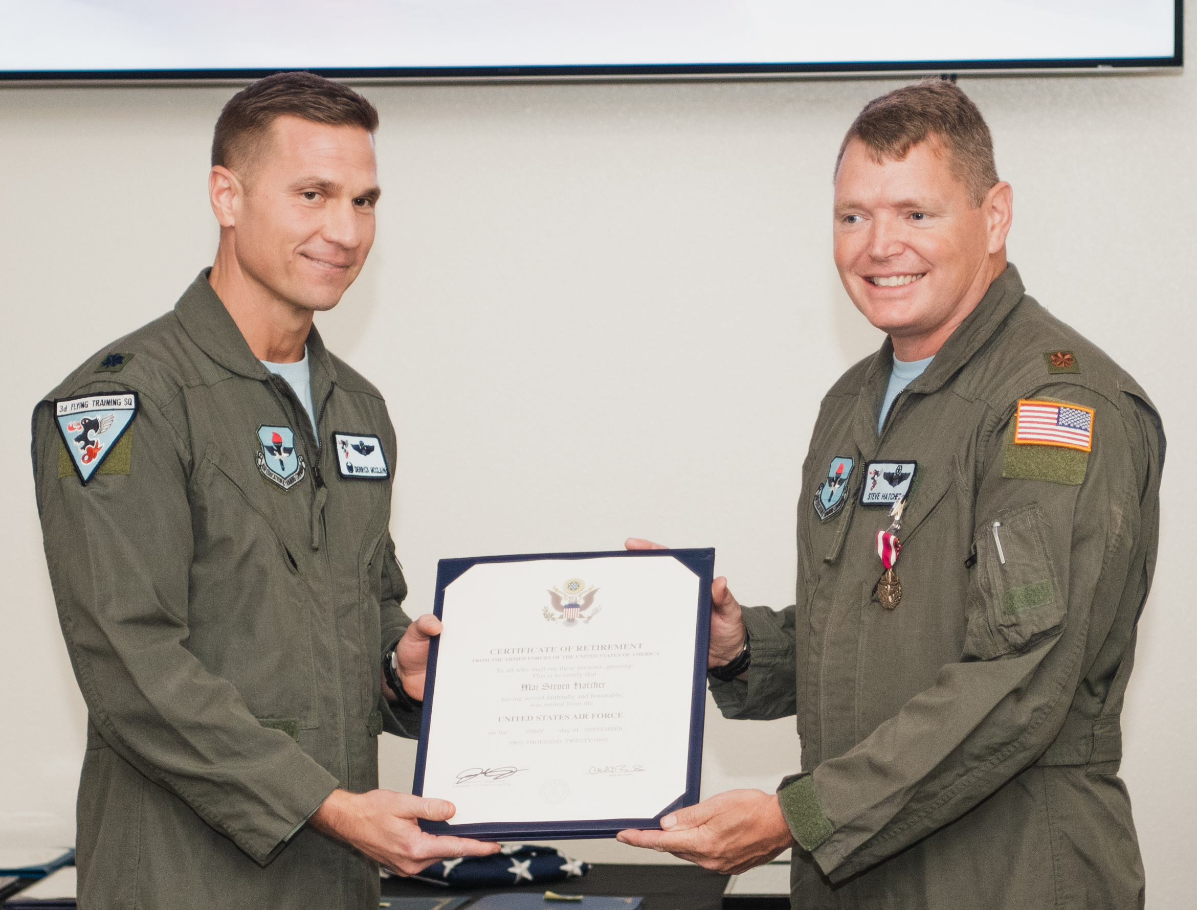 Hatcher retires from career inspired by grandfather’s flying stories ...