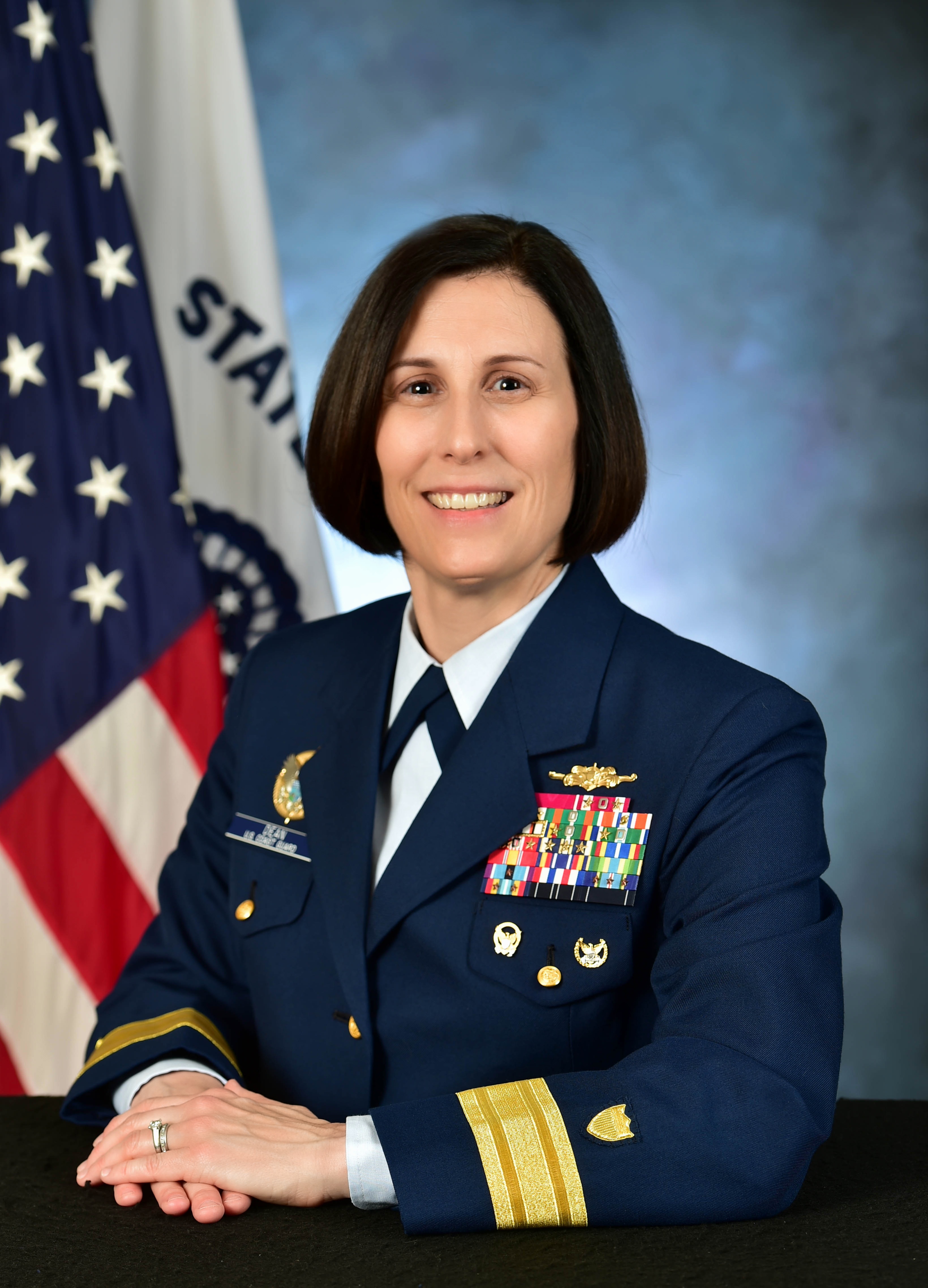Rear Admiral Megan Dean > United States Coast Guard > Biographies