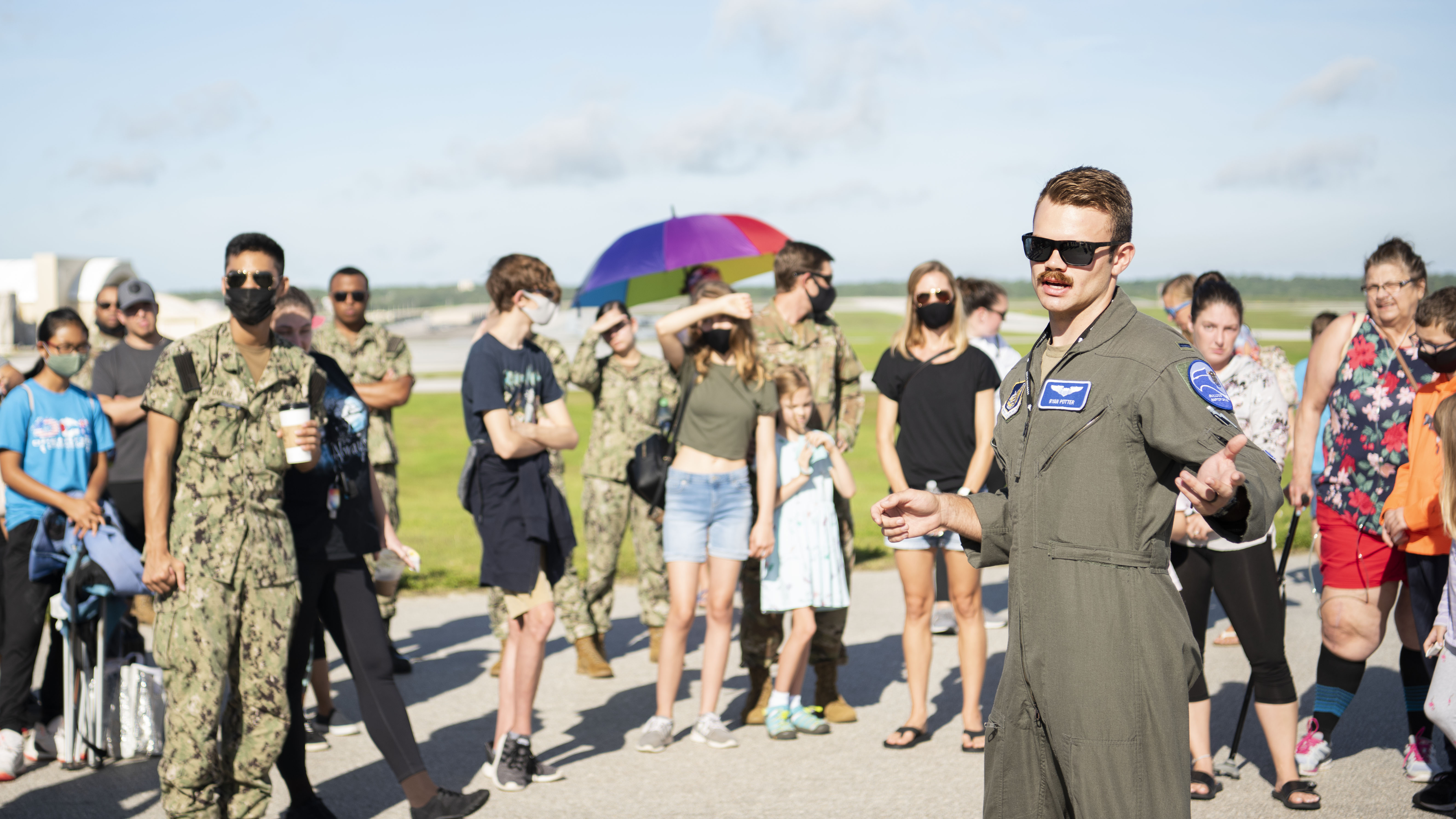 PACIRON flight line viewing engagement > Andersen Air Force Base ...